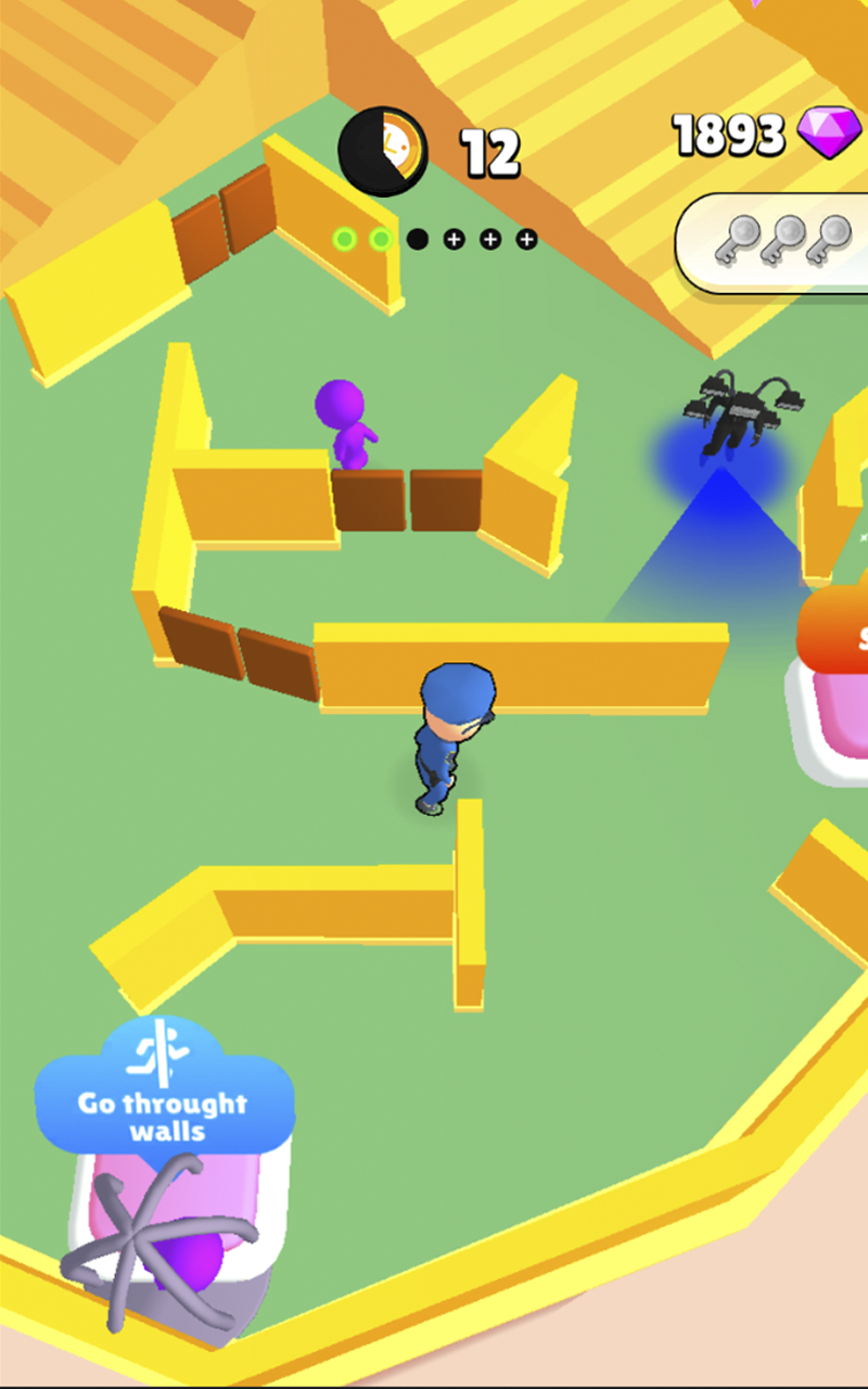 Hide & Escape: Stickman Run-Amazonアプリストアのアプリ