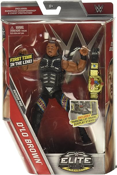 Amazon.com: WWE Elite Collection Series 52 D'Lo Brown Action Figure ...