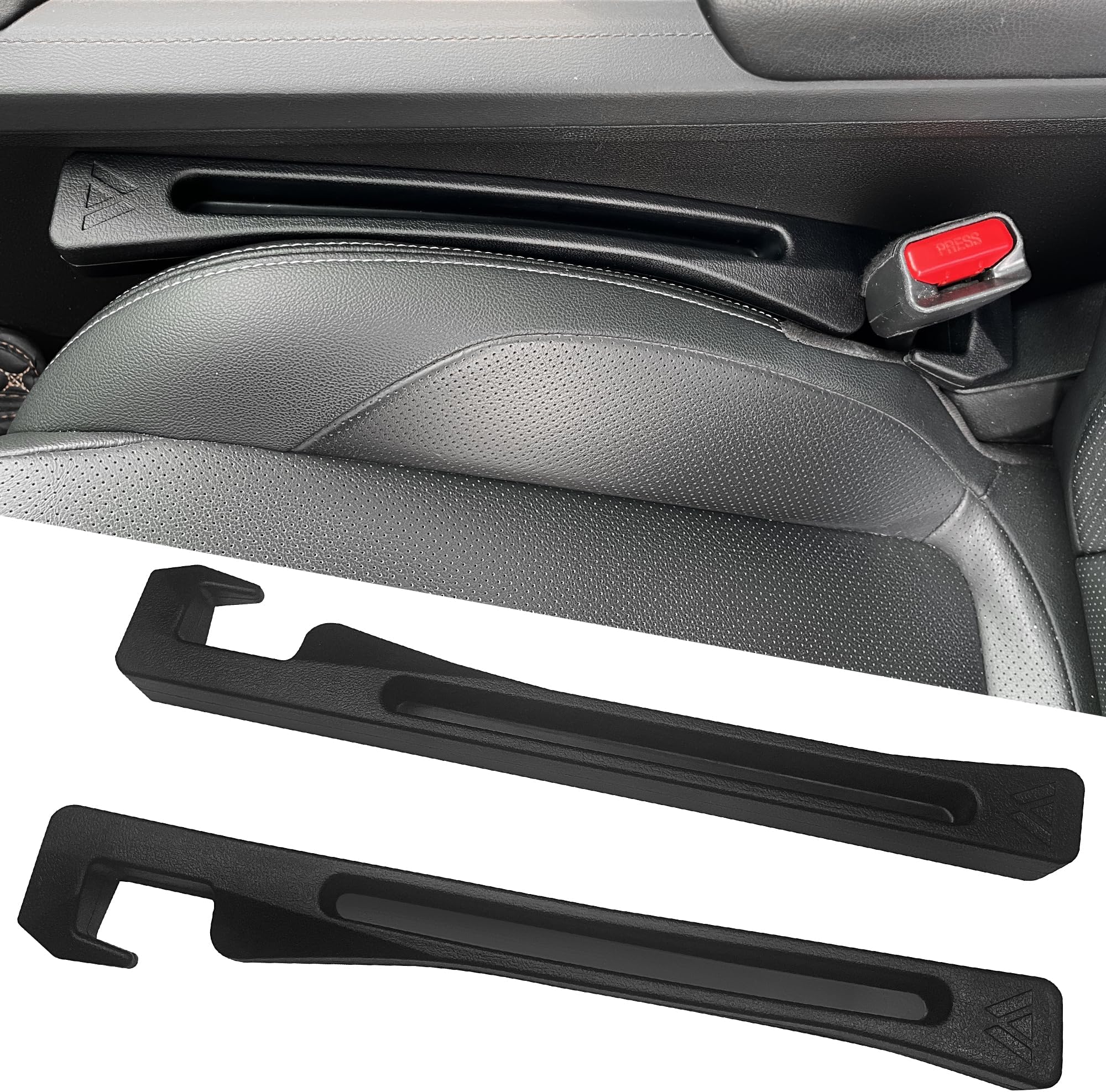Amazon.com: LSJX Car Front Seat Gap Filler Organizer 1P, Universal Fit ...