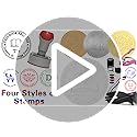 Amazon.com: Custom Stamp Personalized Self Inking Stamps Customized ...