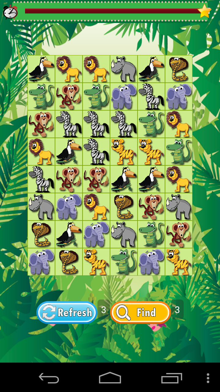 Jungle Animals Match Mania - App on Amazon Appstore