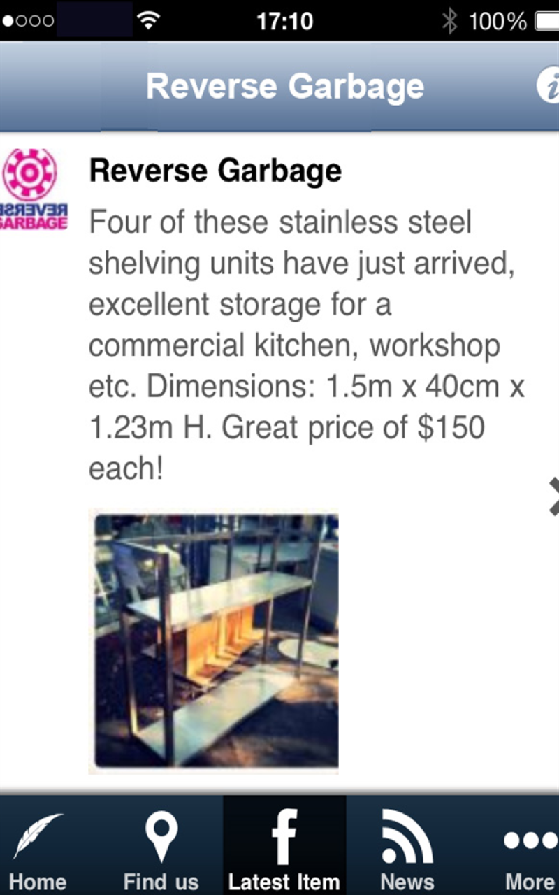Aplicación Reverse Garbage en Amazon Appstore