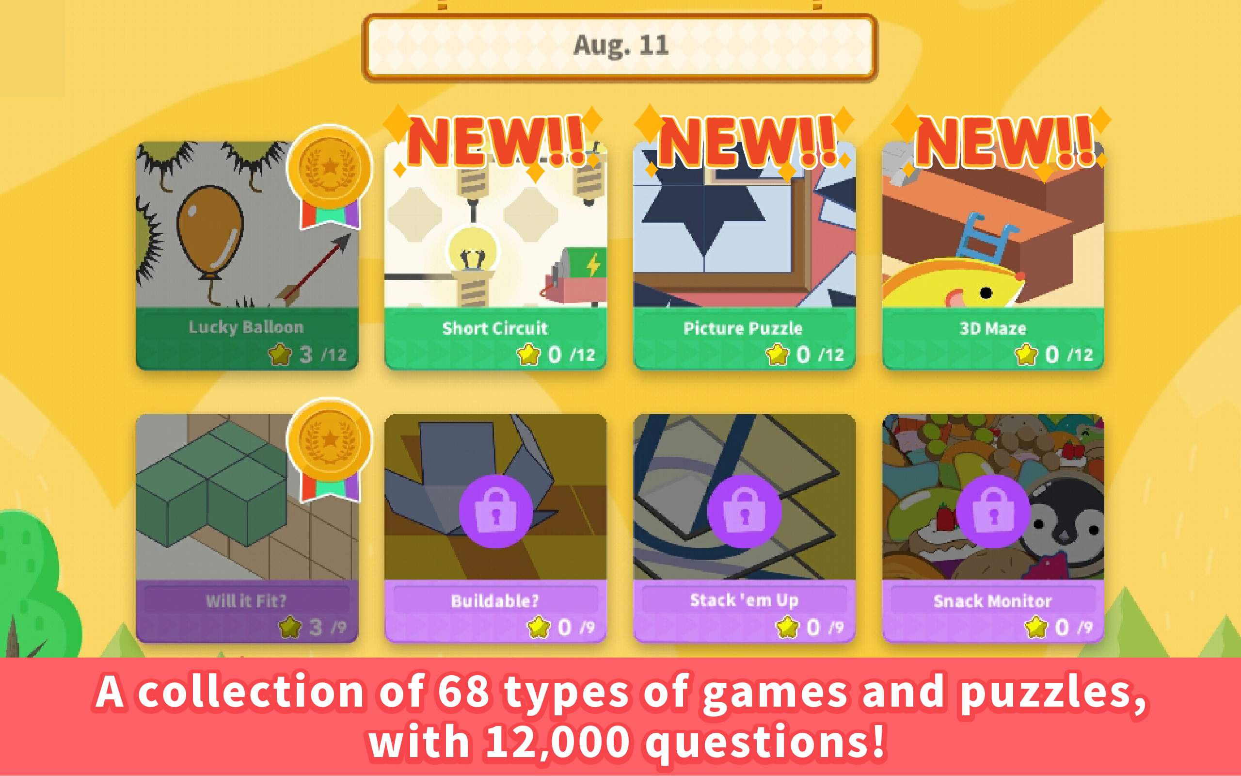 Think!Think!: Puzzle for Kids - App on Amazon Appstore