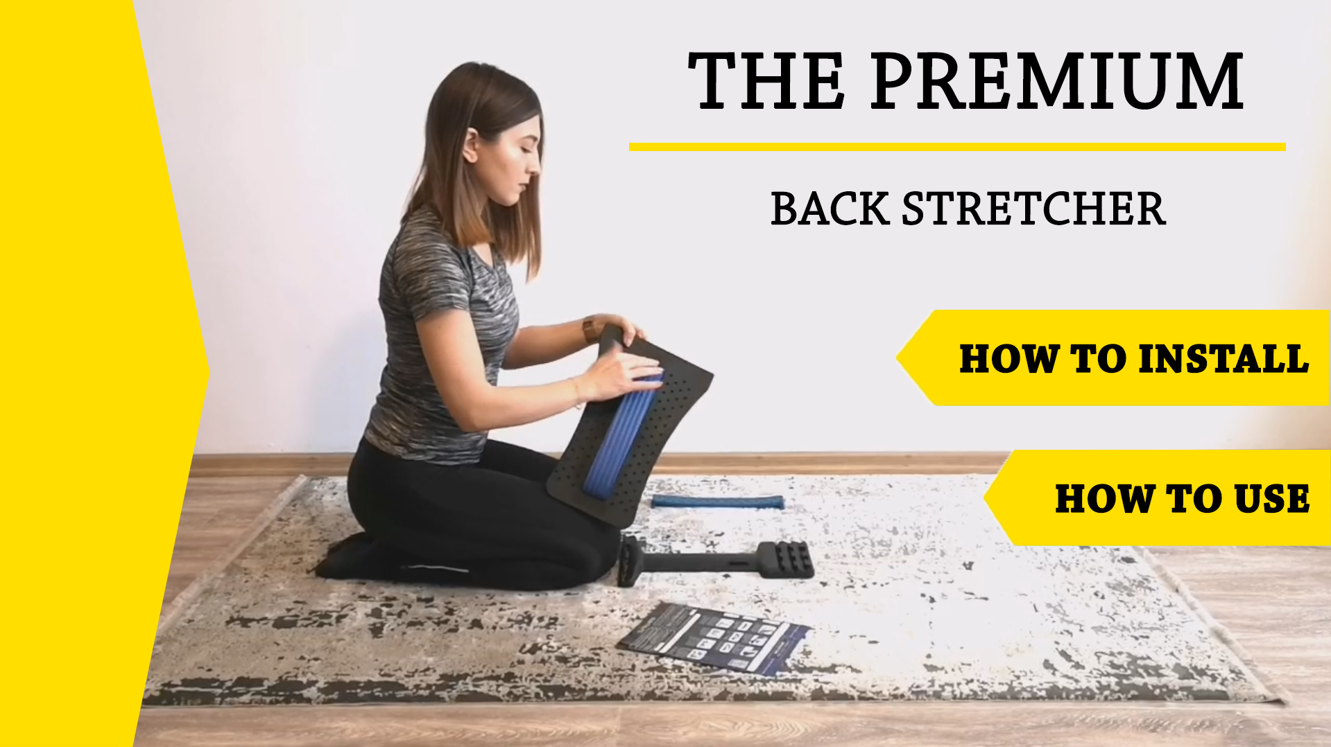 Watch How to Use the NEOATHLETE Back Stretcher on Amazon Live