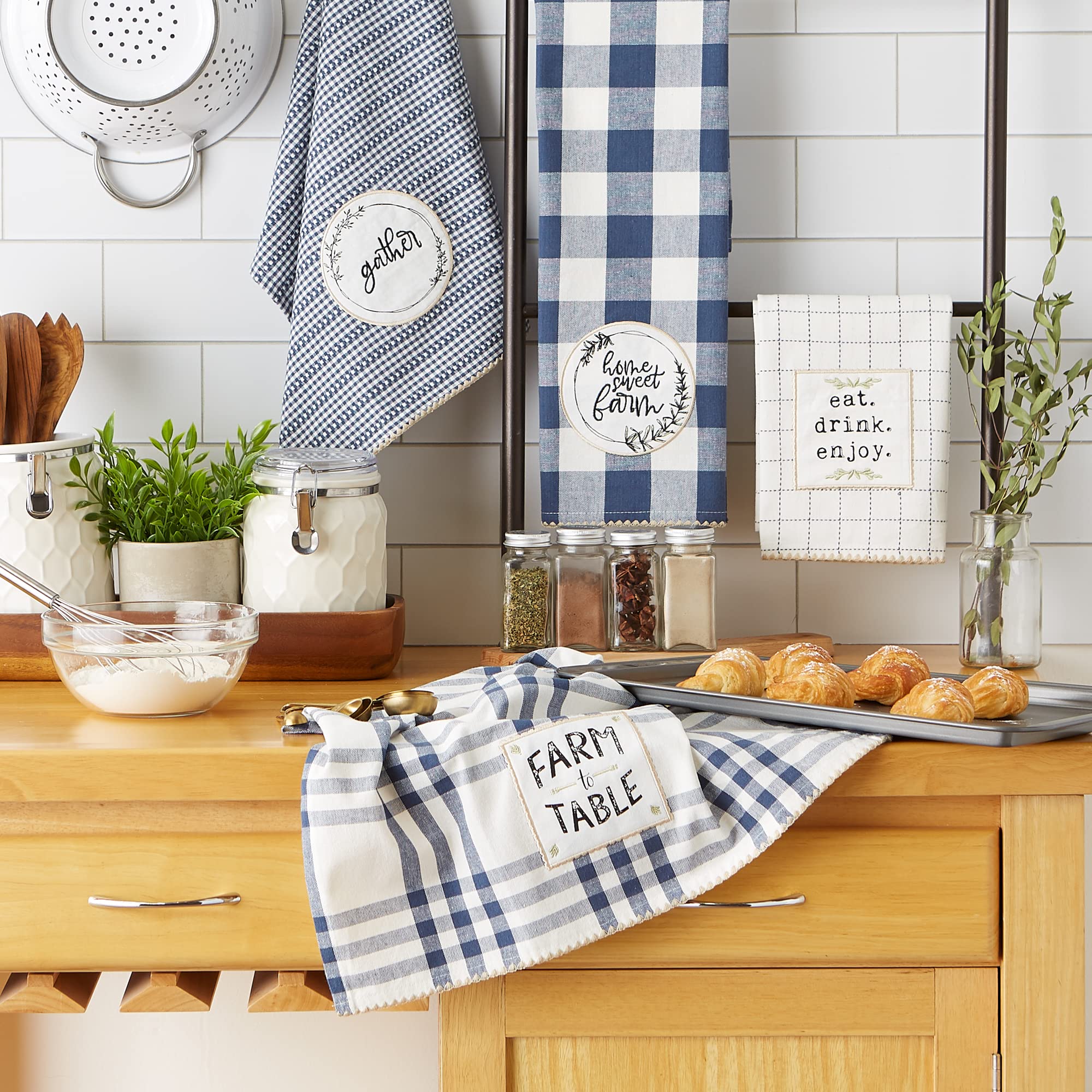 Snapklik.com : DII Home Sweet Farmhouse Kitchen Collection