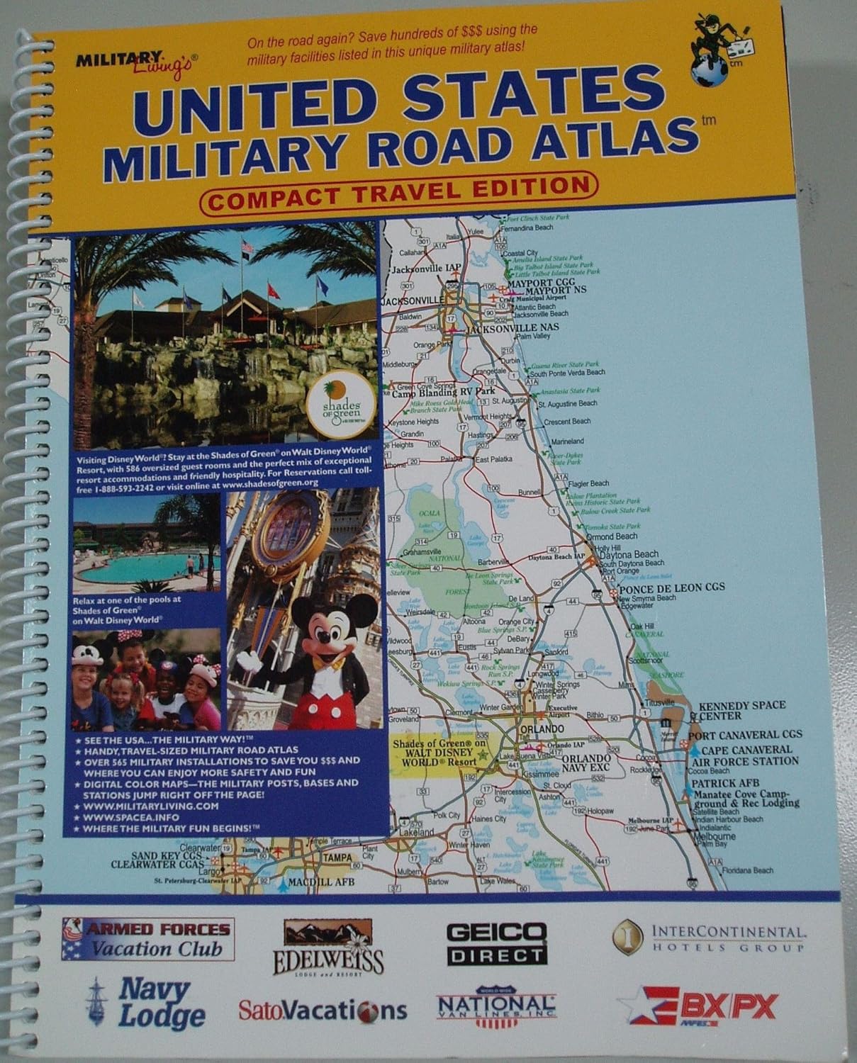 United States Military Road Atlas: Military Living Publications ...