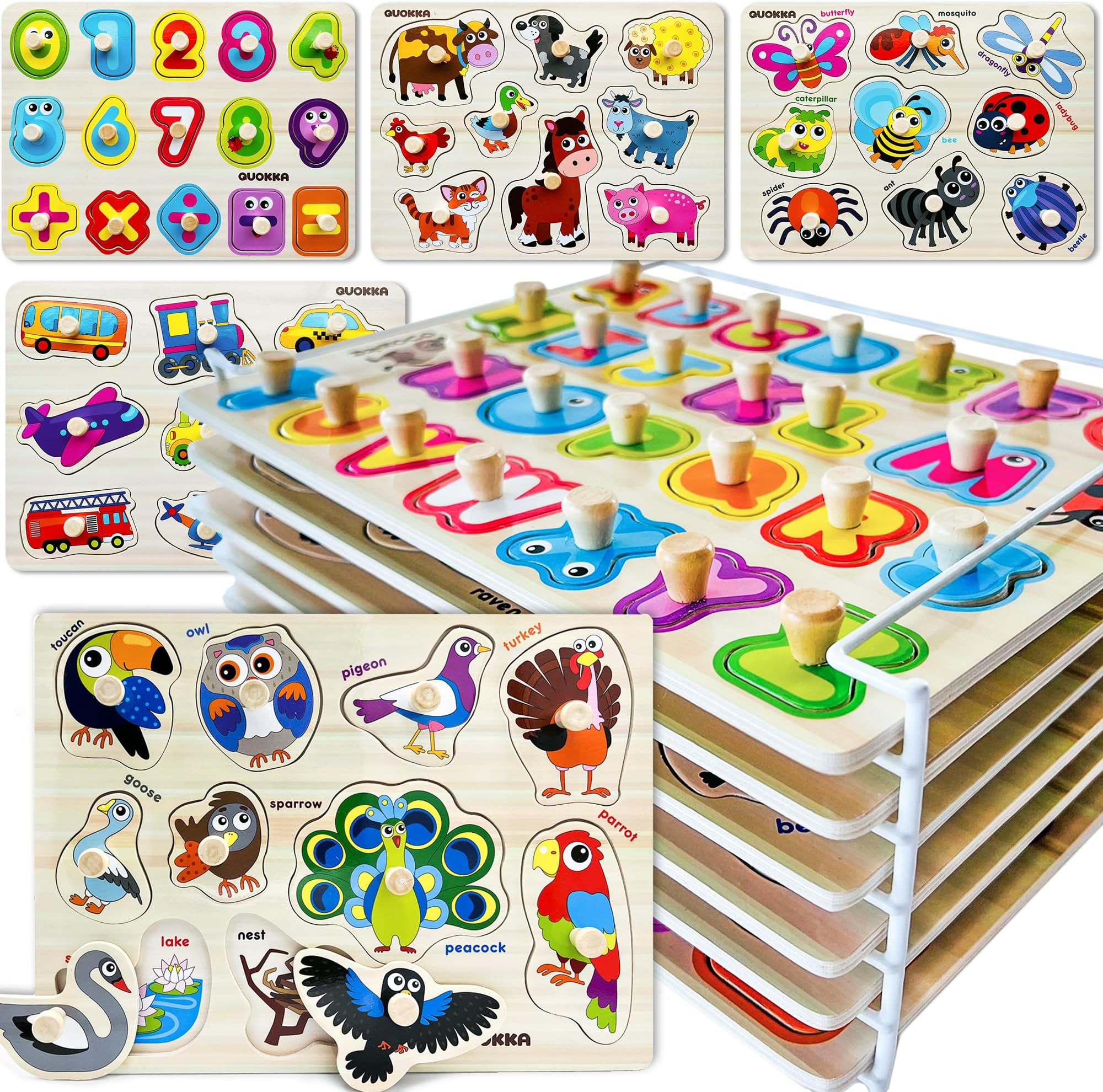 Amazon.com: Wire Puzzle-Storage Rack : Toys & Games