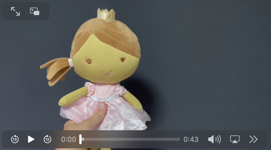 Snapklik.com : Baby Starters Plush Snuggle Buddy Baby Doll