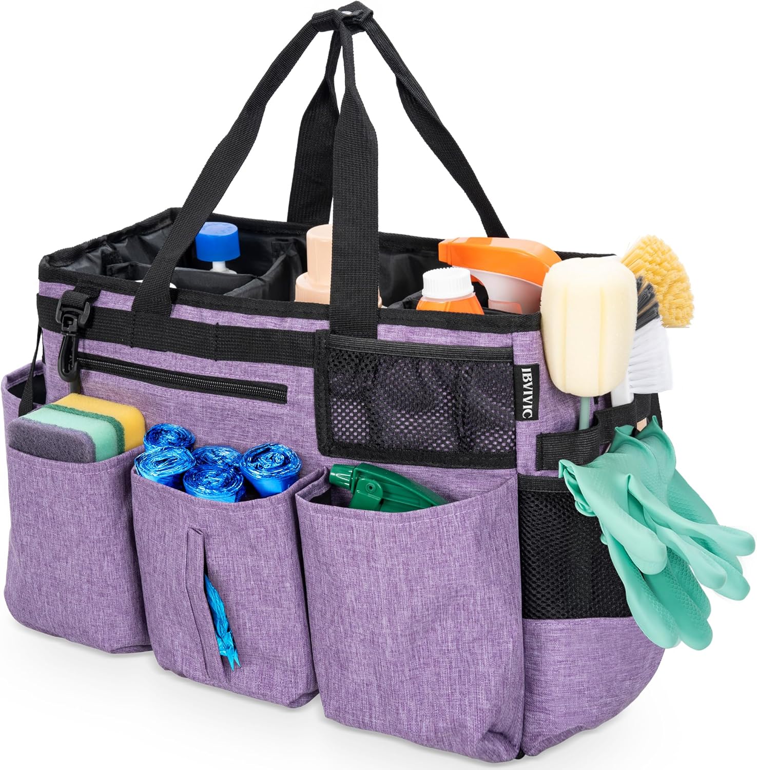 Amazon.com - IBVIVIC Wearable Cleaning Caddy Bag for Cleaning Supplies ...
