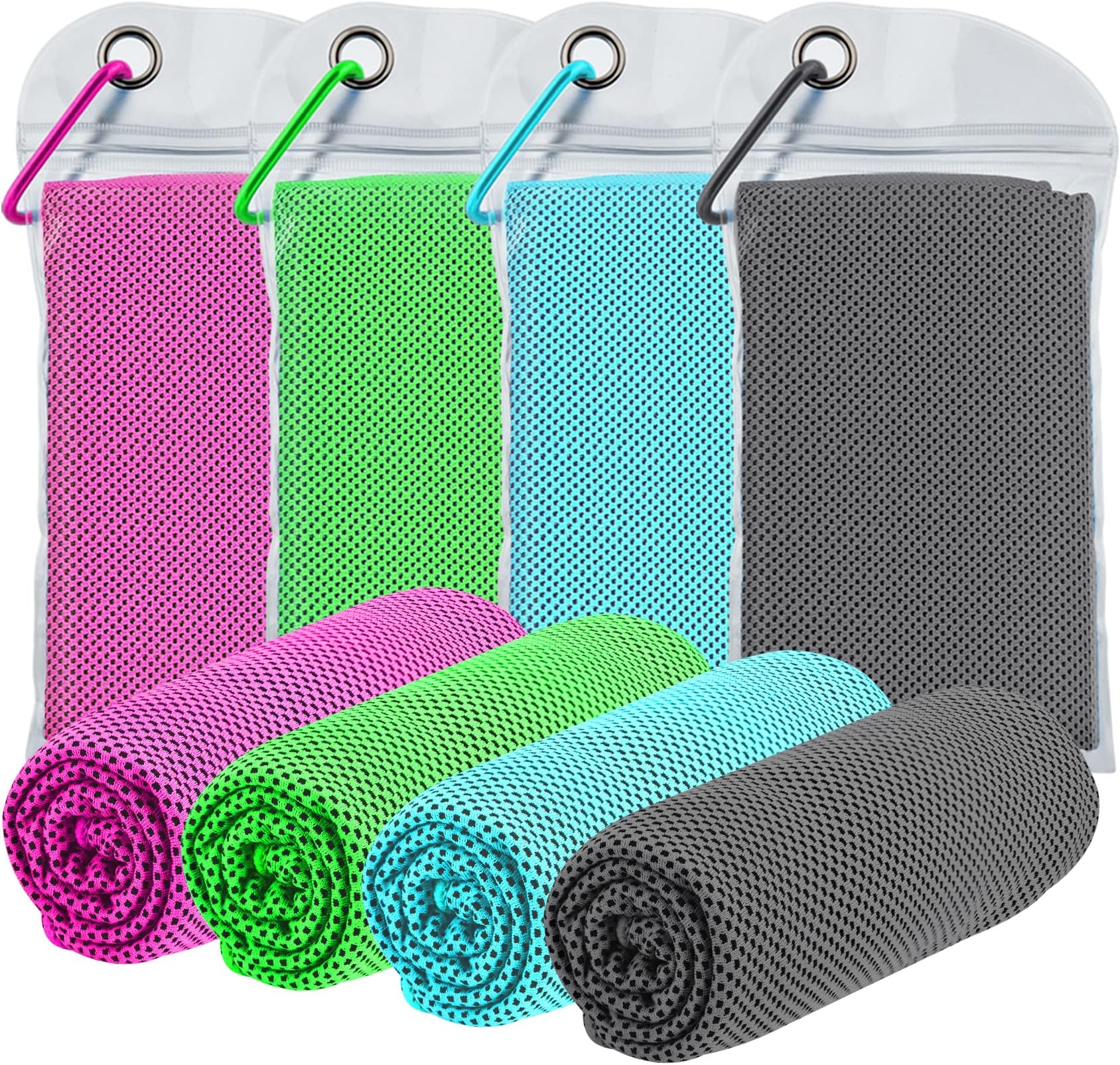 Amazon.com: Ailawuu Cooling Towels 6Pack,Ice Towel for Neck and Face ...
