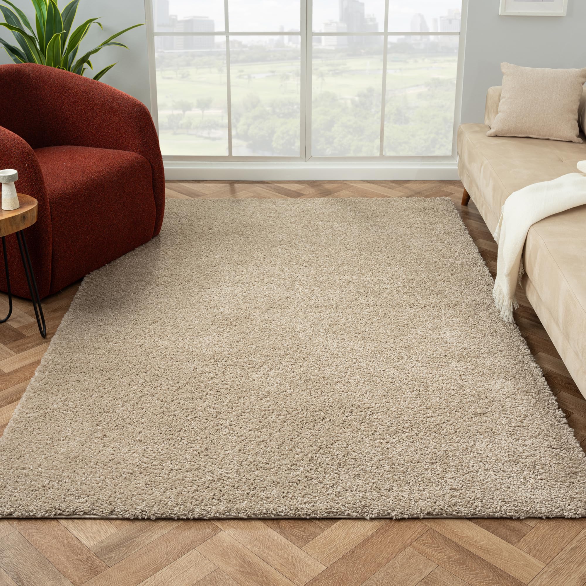 Rugs and More City Shaggy Rug - Classic Area Rug, Runner Ideal for ...