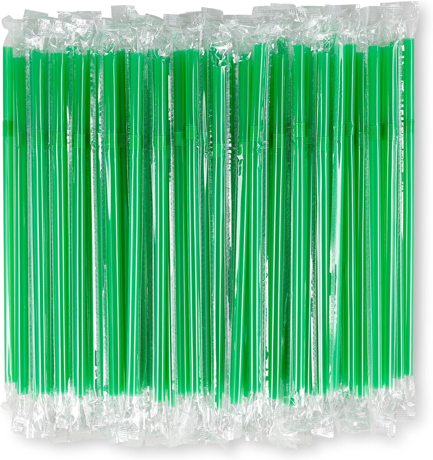 Amazon.com: Flexible Plastic Straws 200 Pack Individually Wrapped ...
