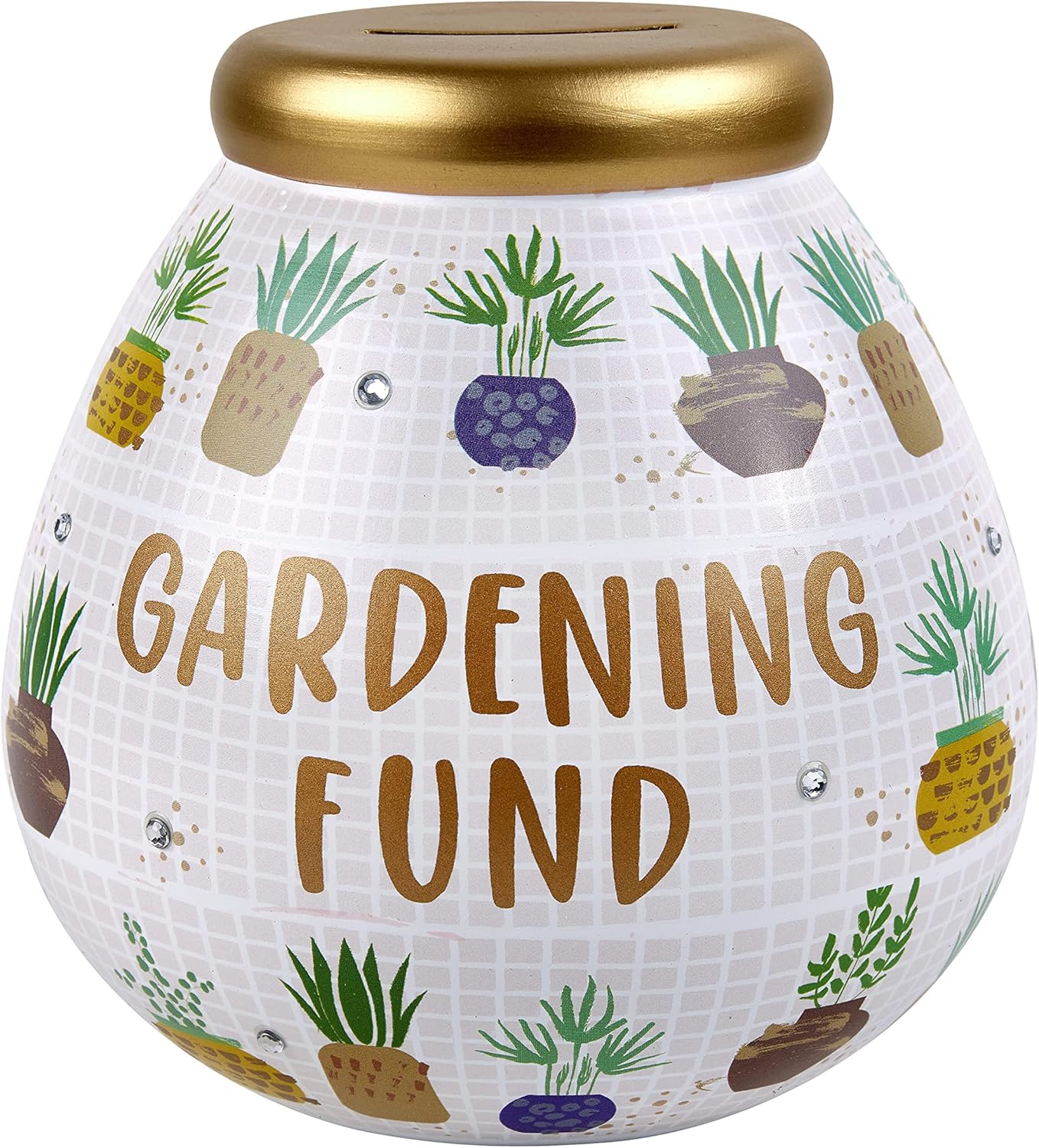 Pot Of Dreams Money Bank, Ceramic, Multicolor, One Size: Home Décor ...
