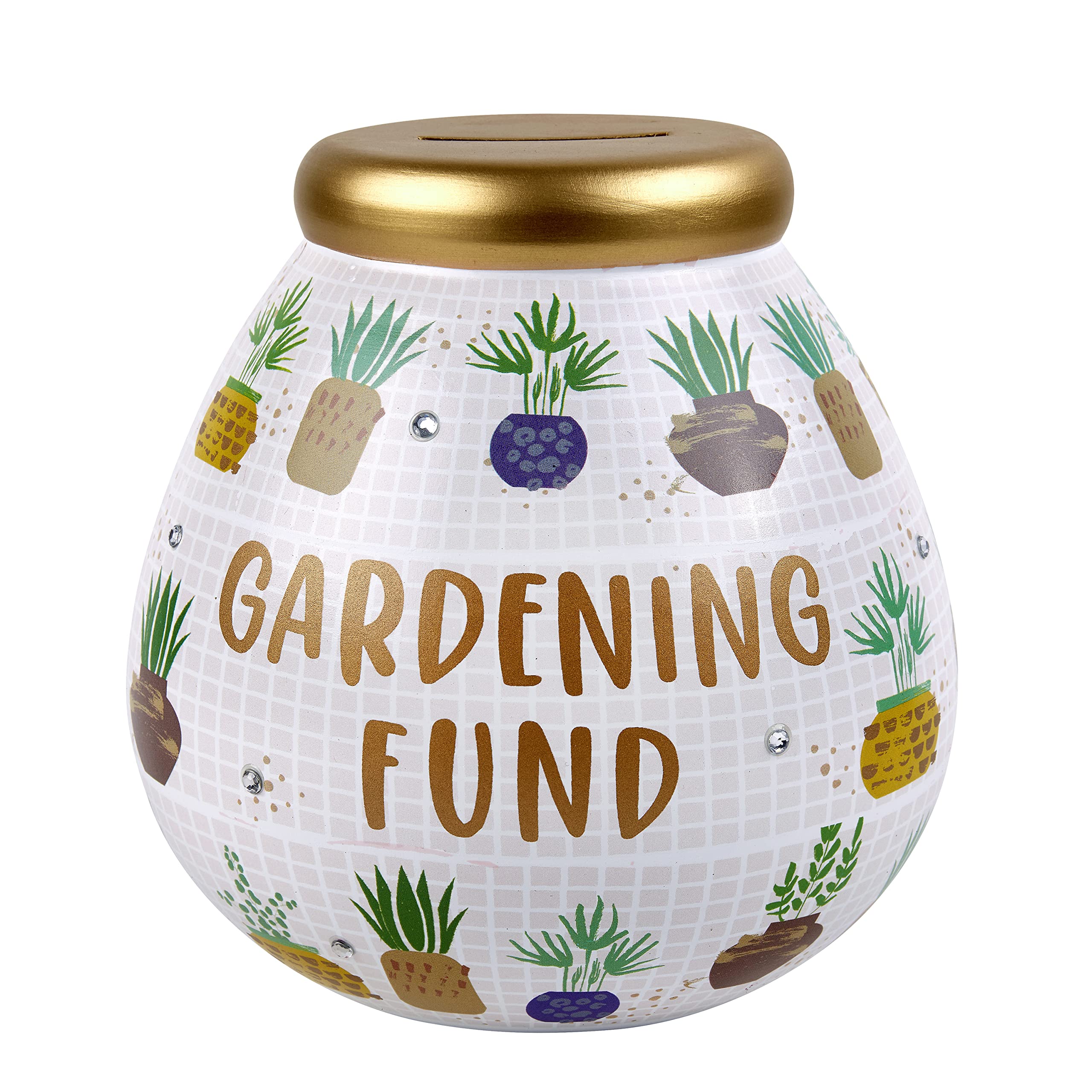 Pot Of Dreams Money Bank, Ceramic, Multicolor, One Size: Home Décor ...