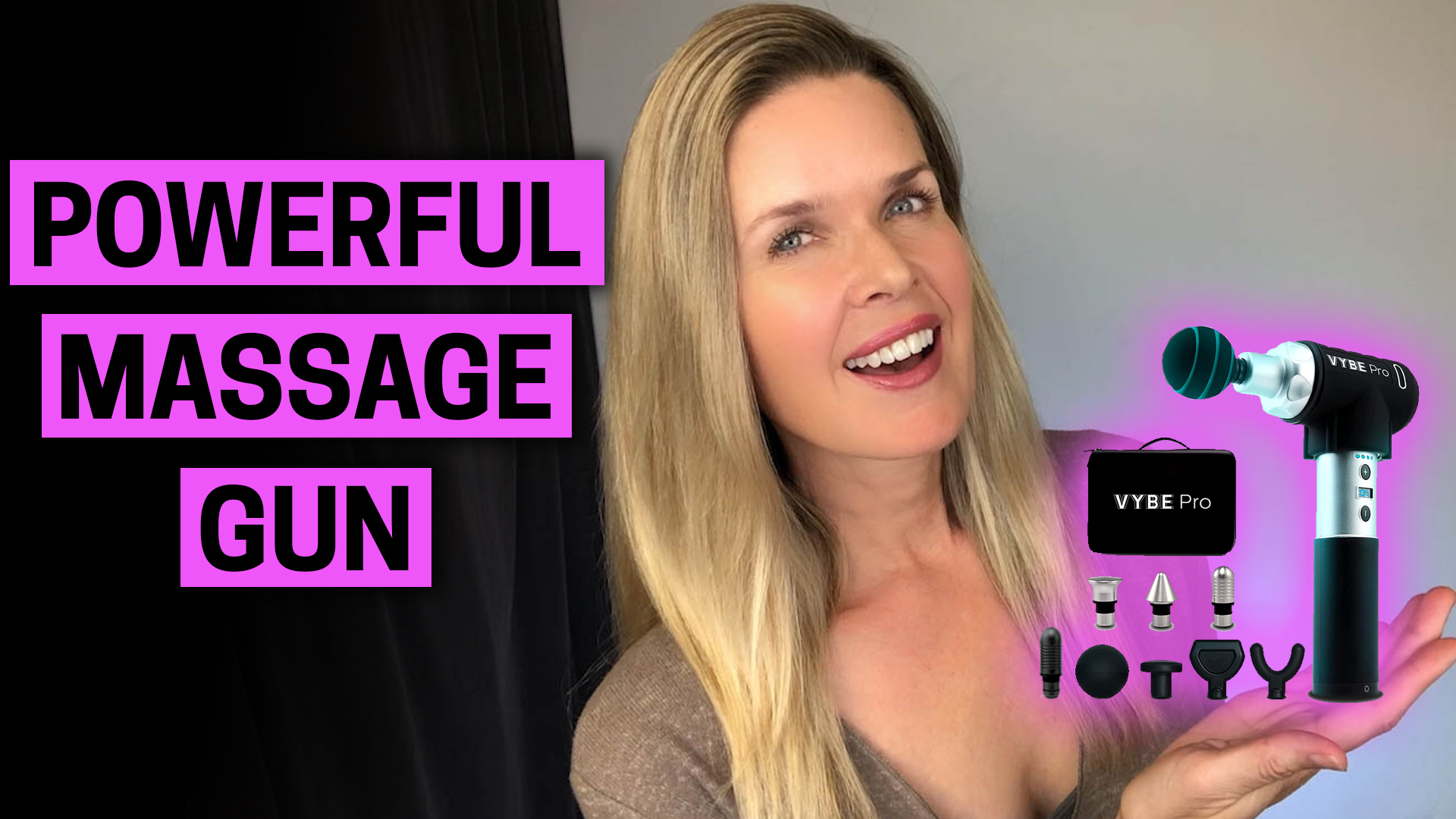 Watch UNBOXING & REVIEW& Vybe Pro Muscle Massage Gun on Amazon Live