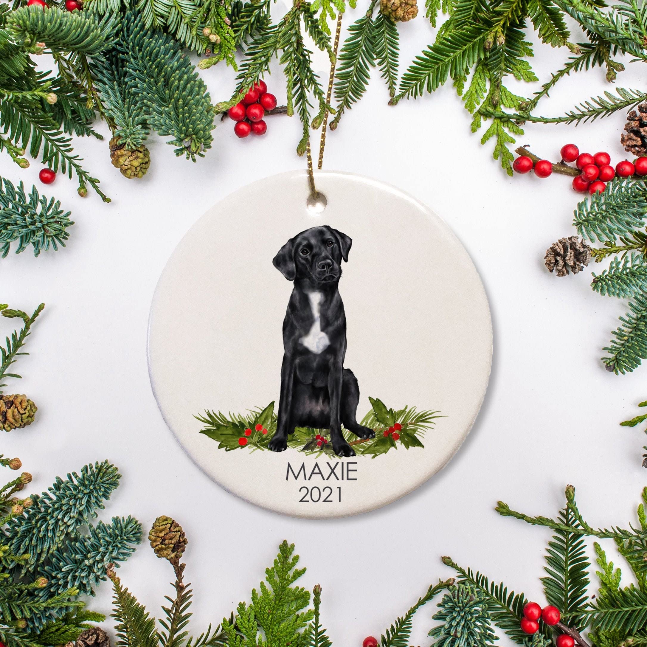 Merry Christmas Black Lab