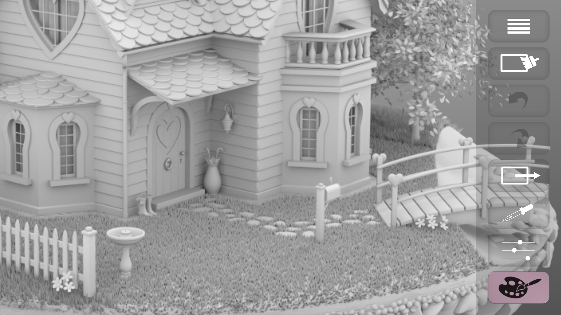 Coloring 3D - Lovely Homes - App on Amazon Appstore