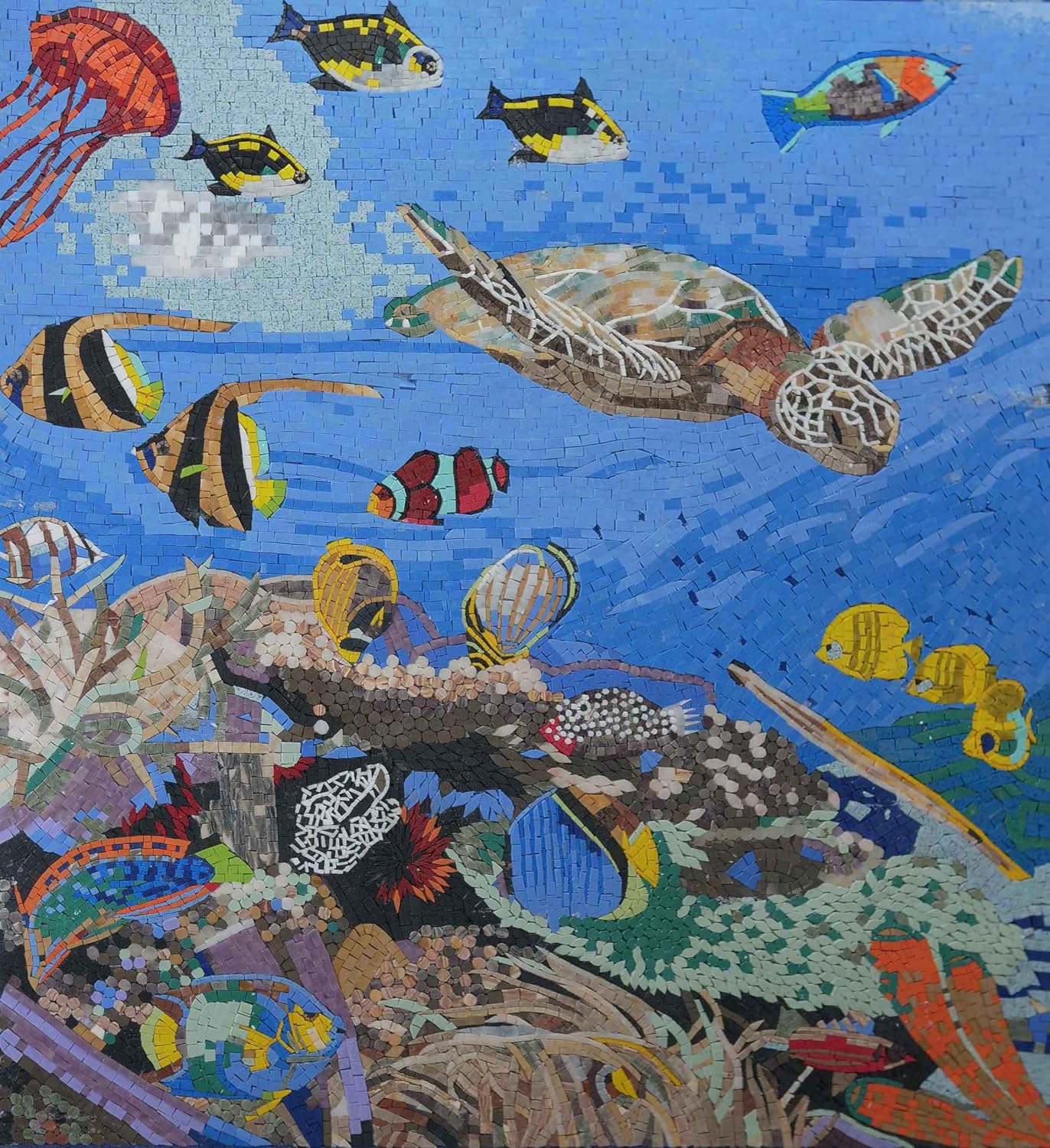 Amazon.com: Aquatic Sea Creatures - Pool Tile Art : Arts, Crafts & Sewing