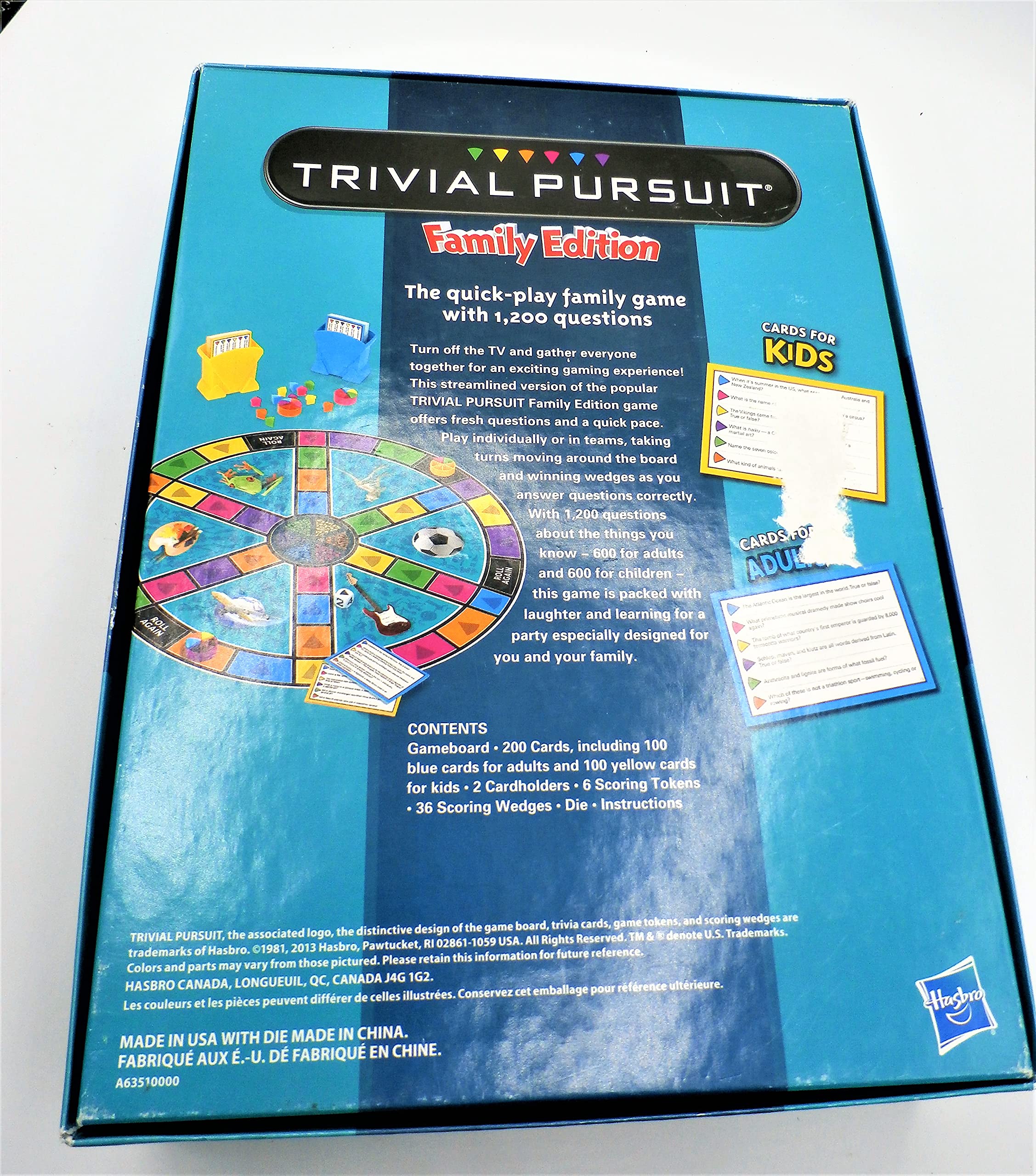 Trivial Pursuit Junior Game Rules