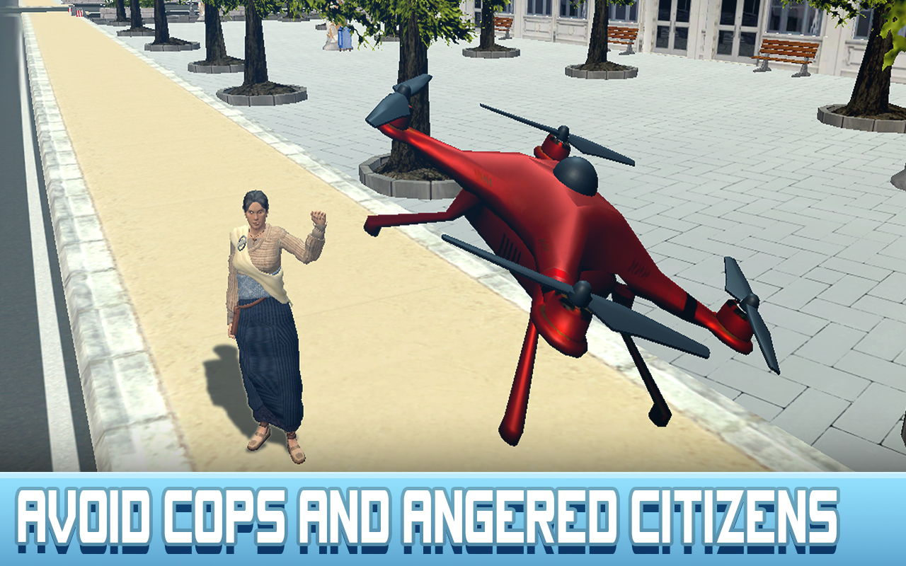 RC Drone Simulator: Crime City | Gangster Town Drone Flight Simulator ...
