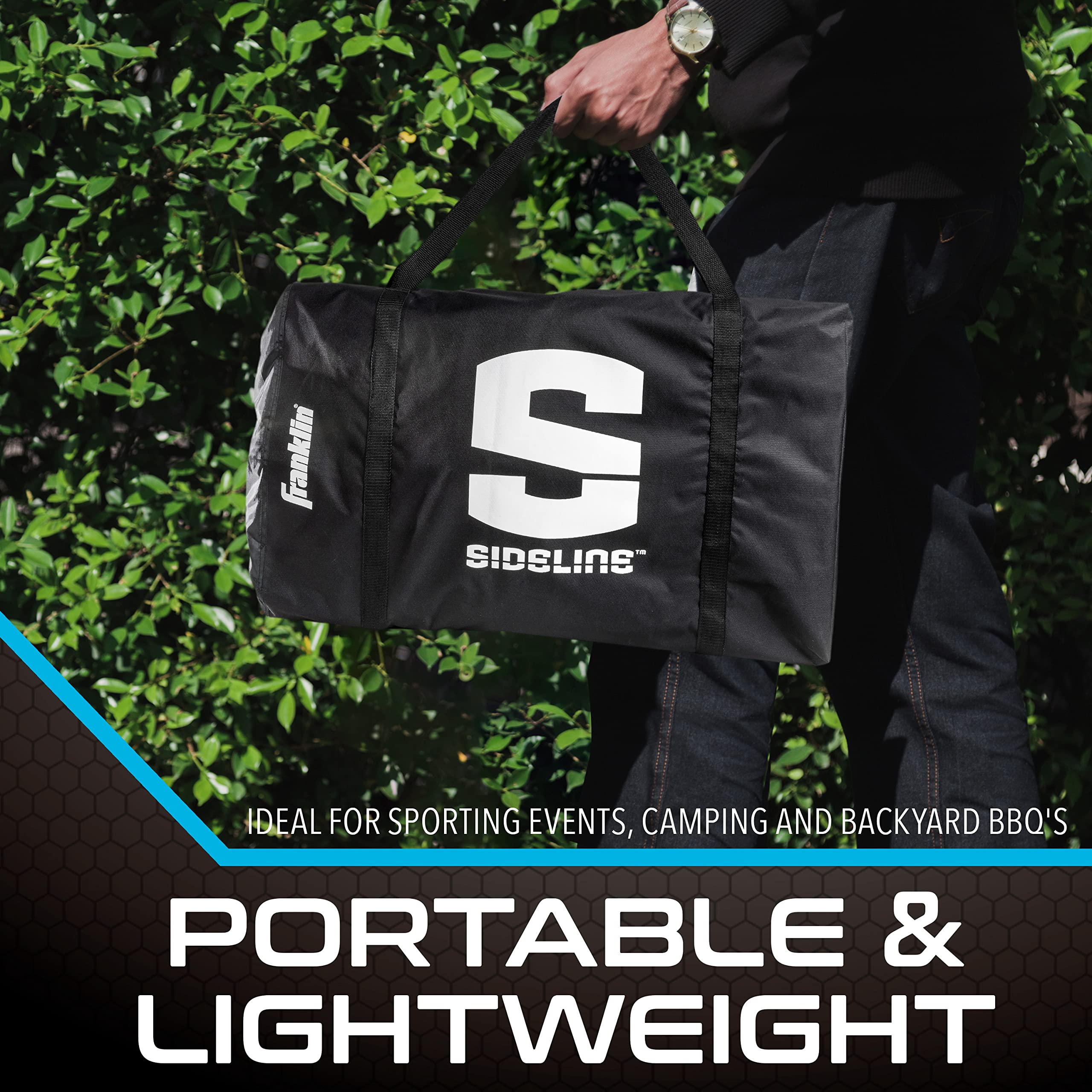 Snapklik.com : Franklin Sports Sideline Team Bench - Collapsible Sports ...
