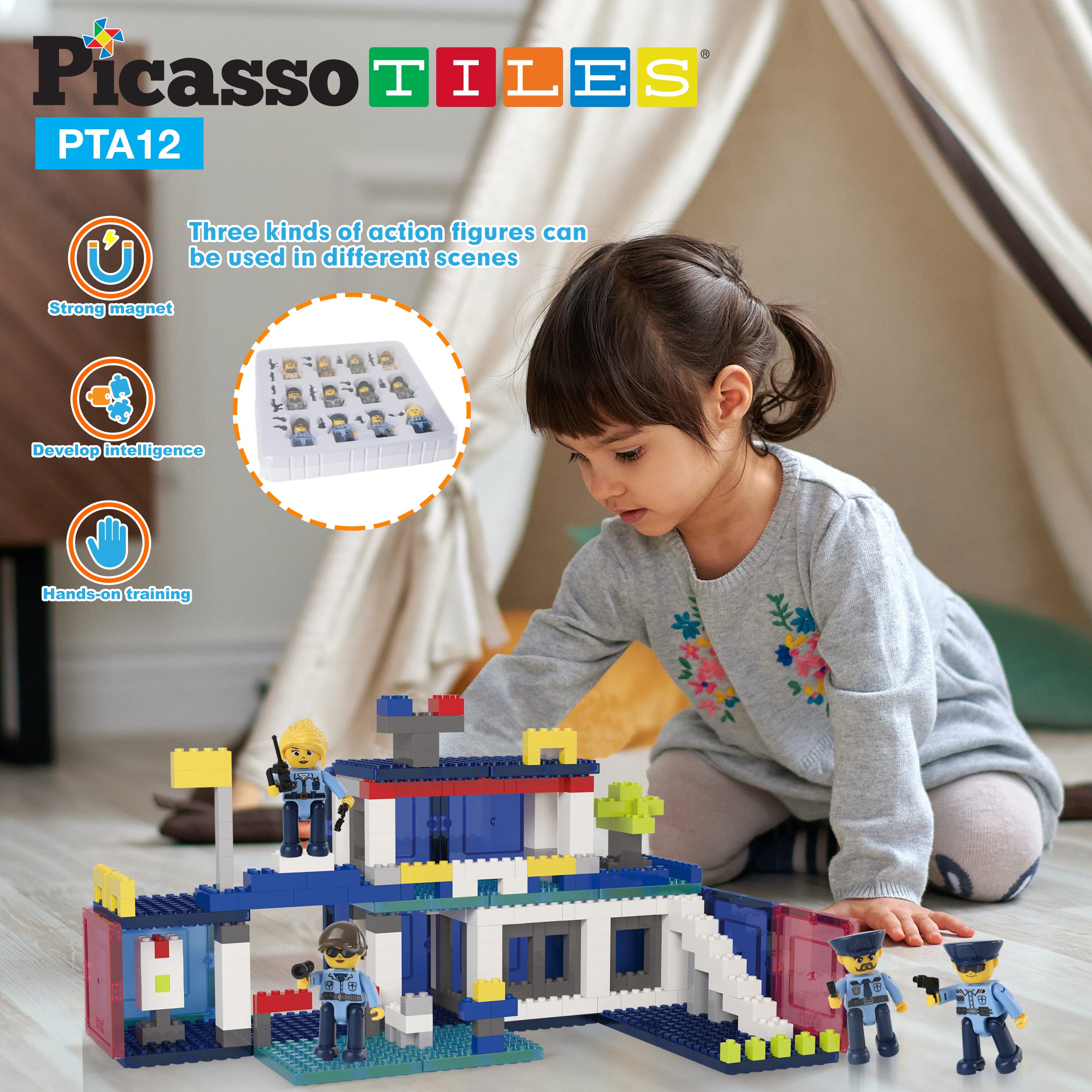 Snapklik.com : Picasso Toys Magnetic Action Figures Character Law ...
