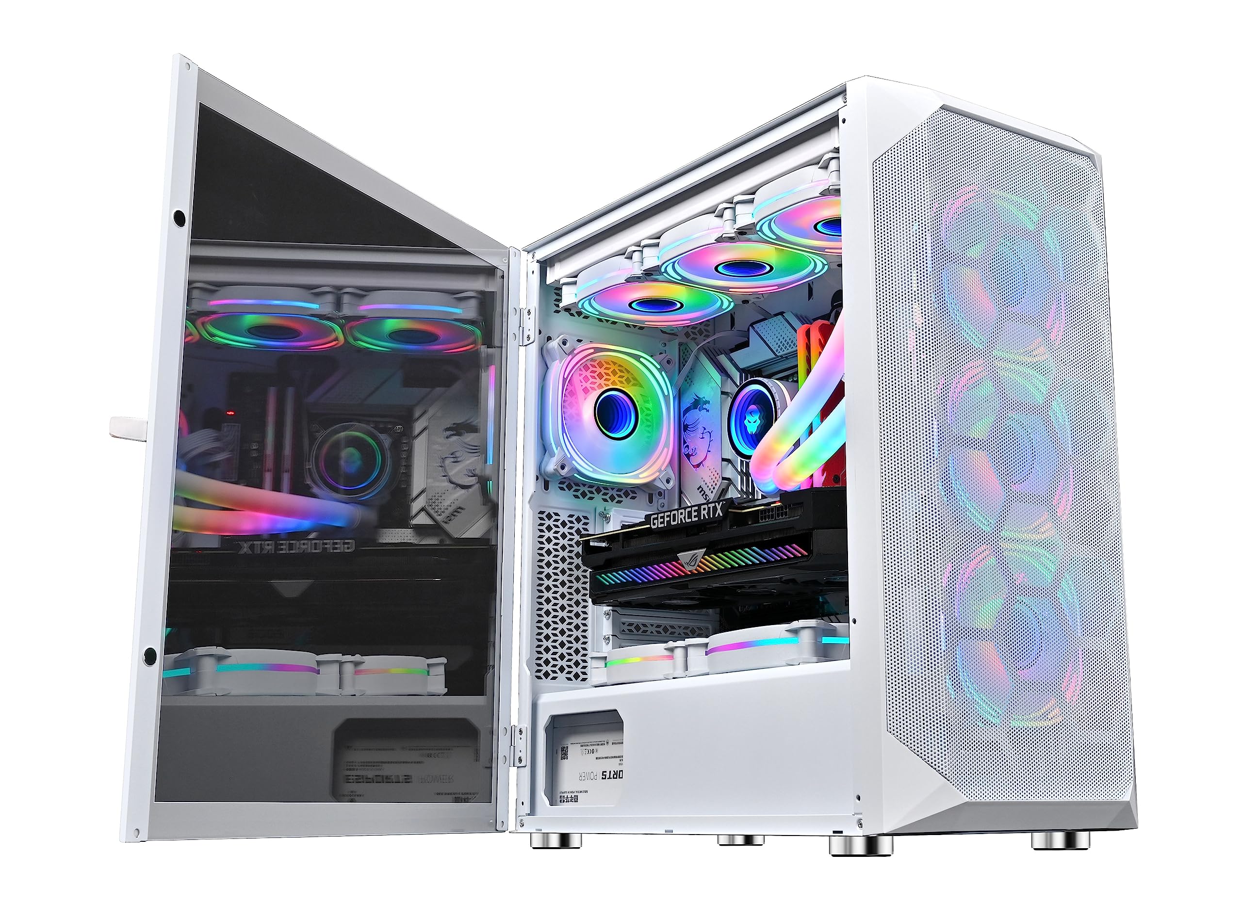 Amazon.com: ALAMENGDA Ice Diamond II-High Airflow Honeycomb Full-Metal ...