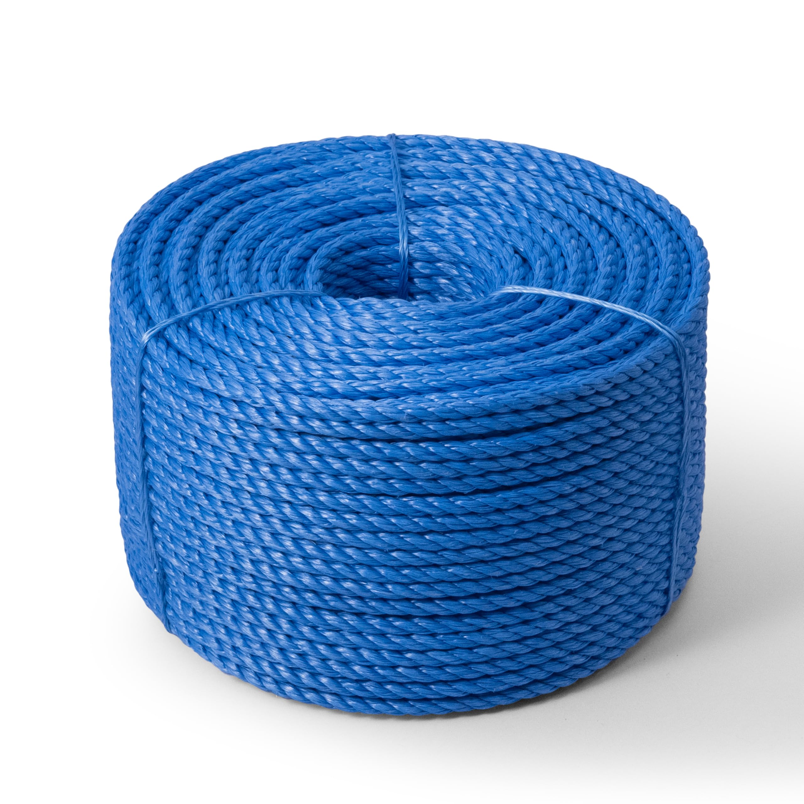 Amazon.com: Blue Twisted Polypropylene Tarp Rope - Floating Poly Pro ...