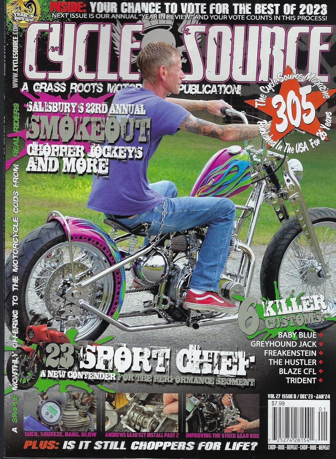 Cycle Source Magazine Issue 305 December / January 2024: Multiple ...