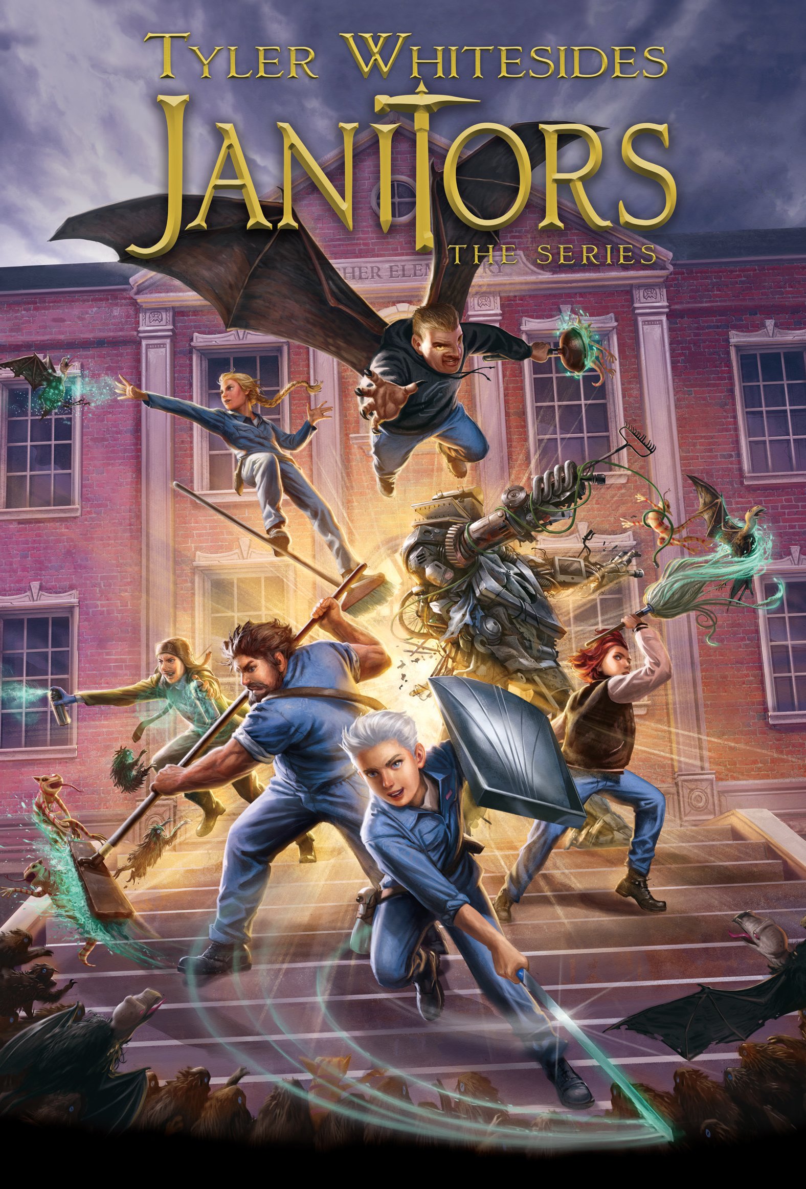 Amazon | Janitors: Janitors/ Secrets of New Forest Academy/ Curse of ...