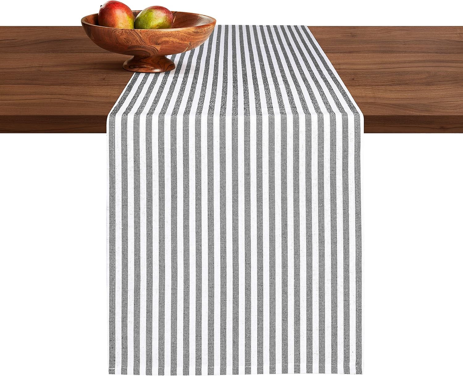 Amazon.com: Dine n Decor Farmhouse Table Runner 72 inch Long Extra Wide ...