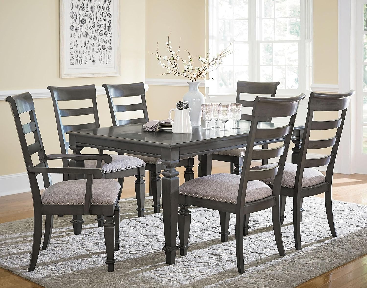 Amazon.com: Standard Garrison Dining Leg Table - 14901: Home & Kitchen