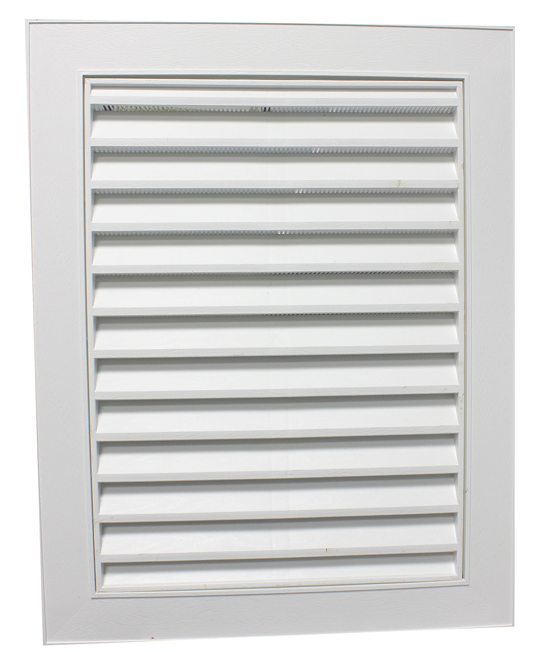 Duraflo 626120-00 Large Rectangular Gable Vent, 22 in W X 28 in H, 74 ...