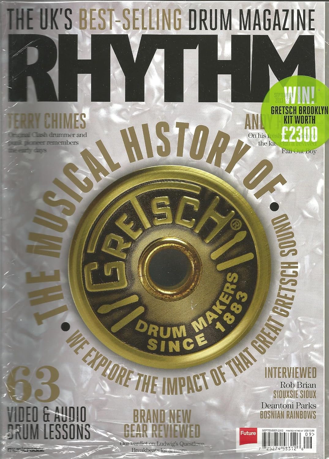 Rhythm Magazine (September 2013): Various: Amazon.com: Books