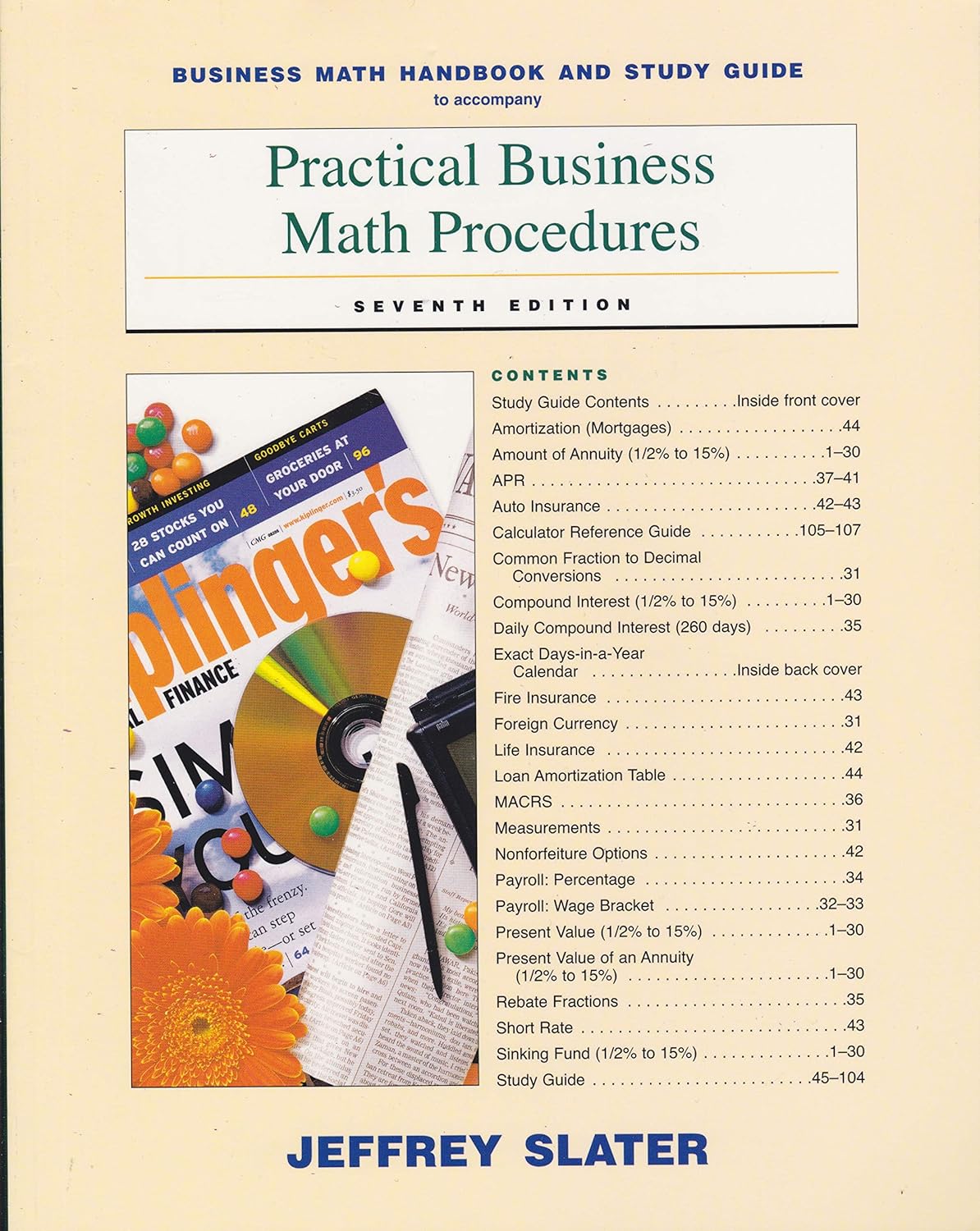 Practical Business Math Procedures: Slater, Jeffrey: 9780072537444 ...