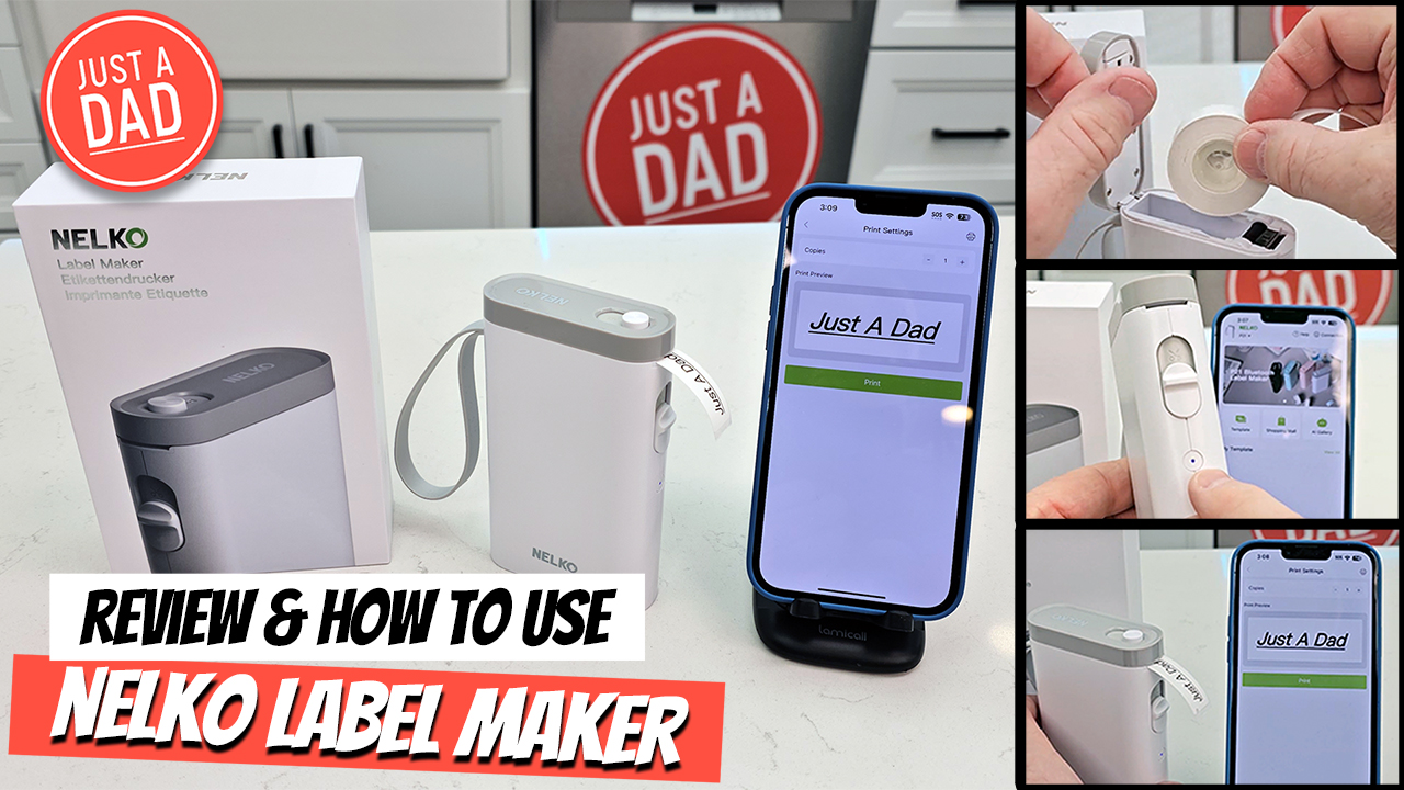 Watch Nelko Bluetooth Label Maker Review and How to Use on Amazon Live