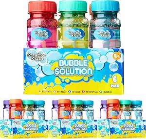 KreativeKraft Bubbles For Kids Party Bags Fillers Multipack Mini ...