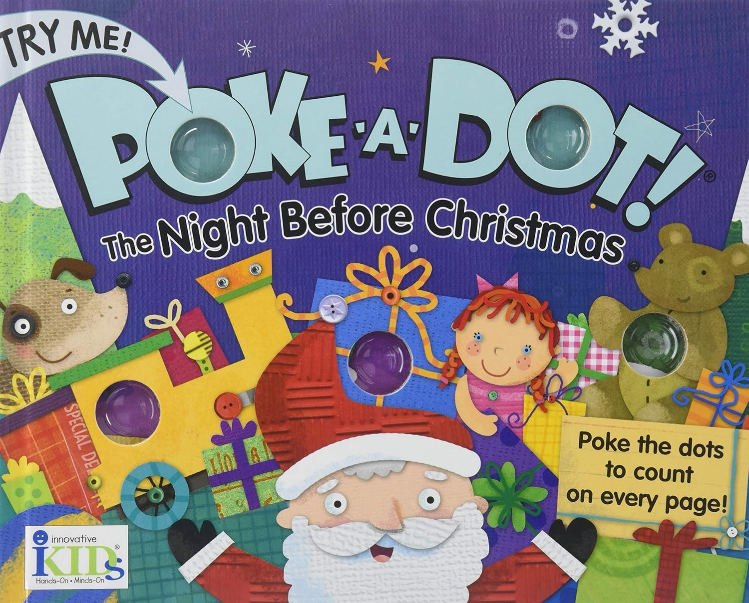 Poke-A-Dot: The Night Before Christmas: ikids: 9781601693334: Amazon ...