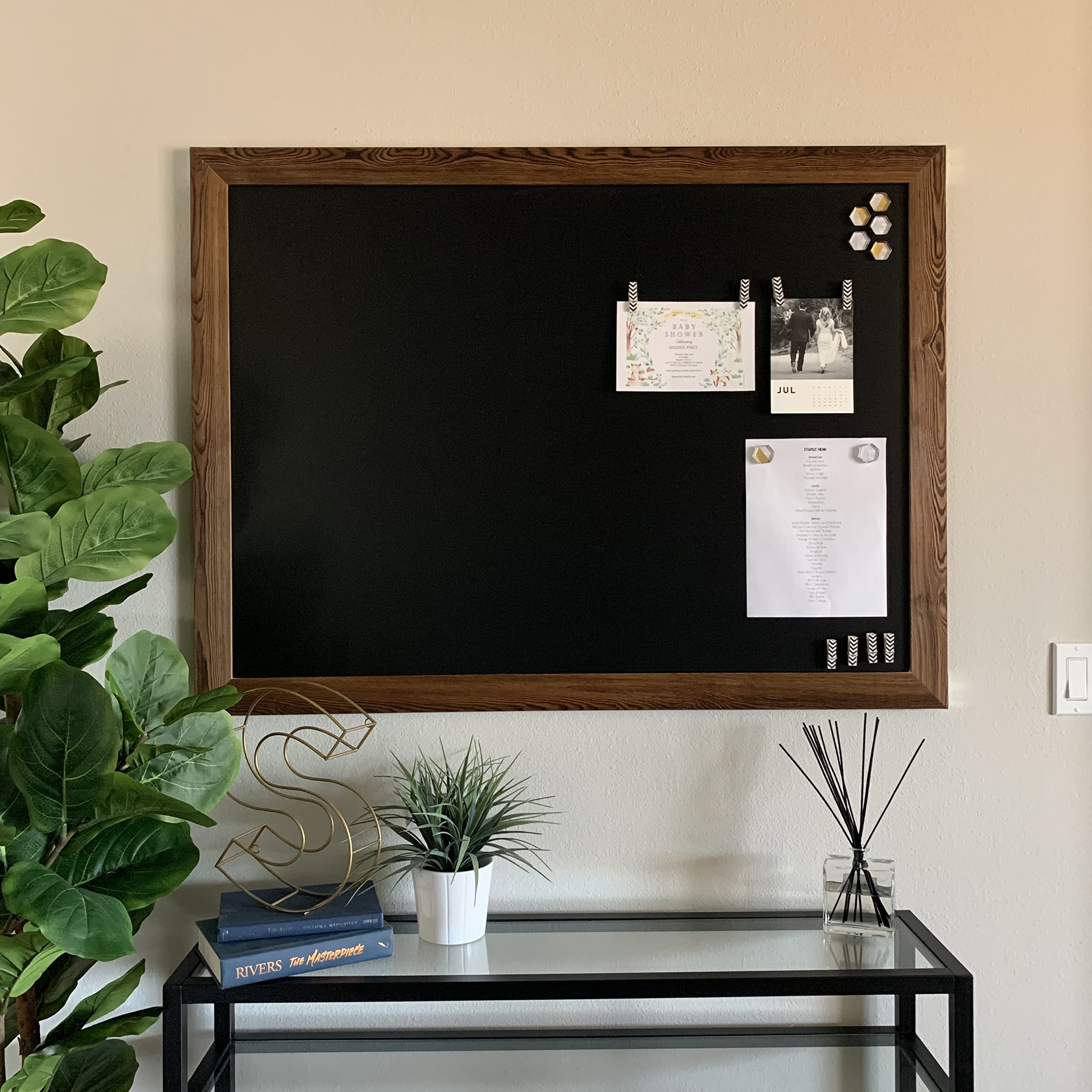 Loddie Doddie Magnetic Chalkboard - Easy-to-Erase Large Chalkboard for ...