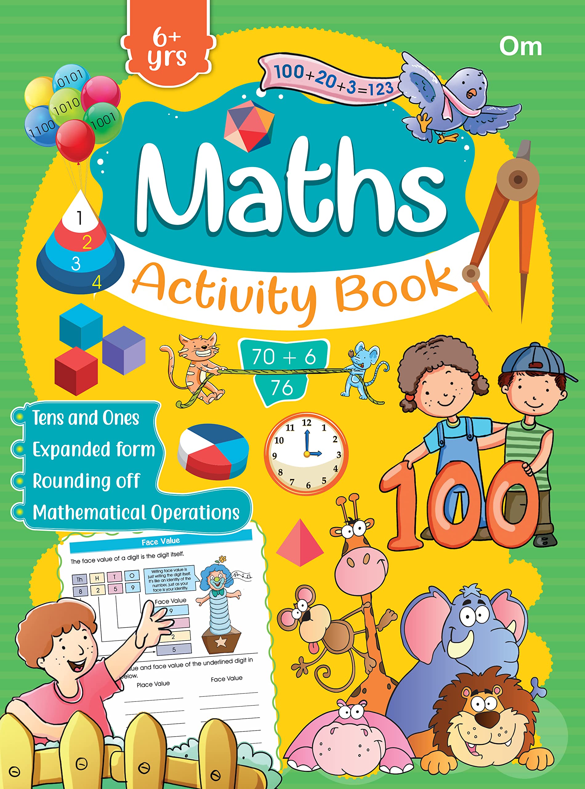 Buy Activity Book : Maths Activity Book- Colourful activities for kids ...