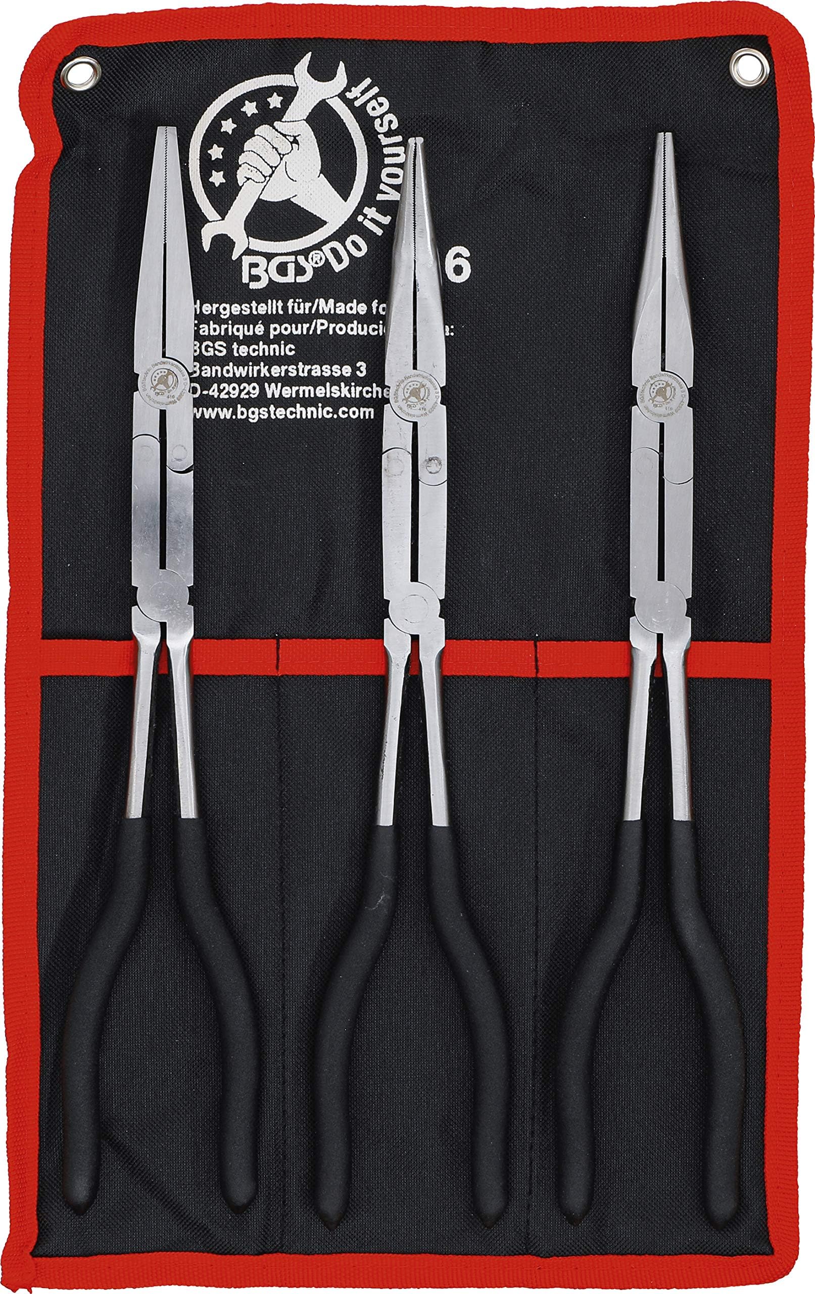 BGS Diy 90330 | Pliers Set | 3 pcs. : Amazon.co.uk: DIY & Tools