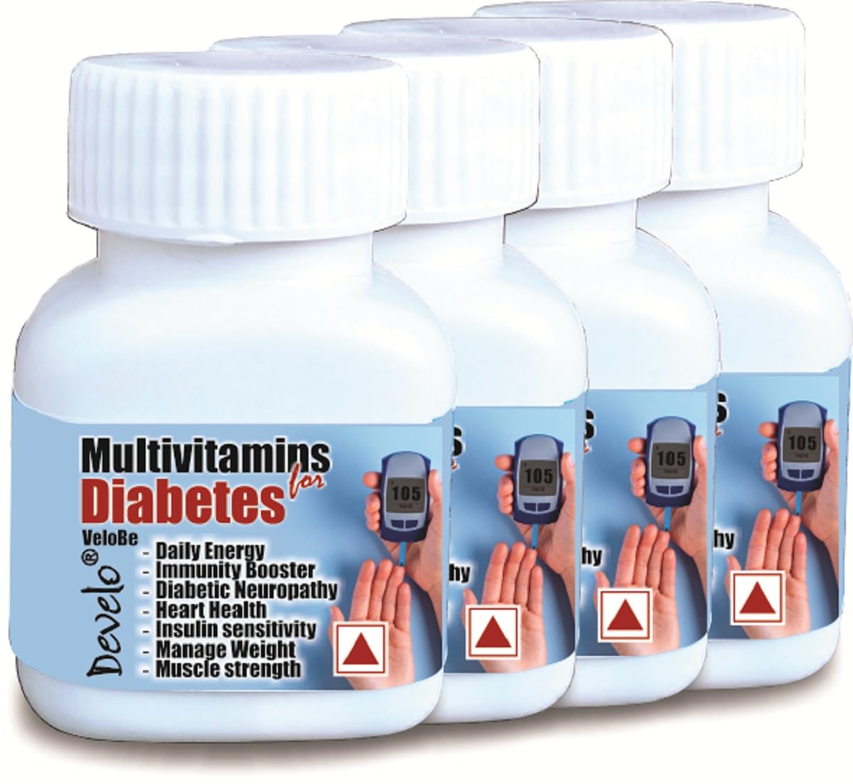 Buy Develo Diabetic Multivitamin supplement for Diabetes care for Men ...