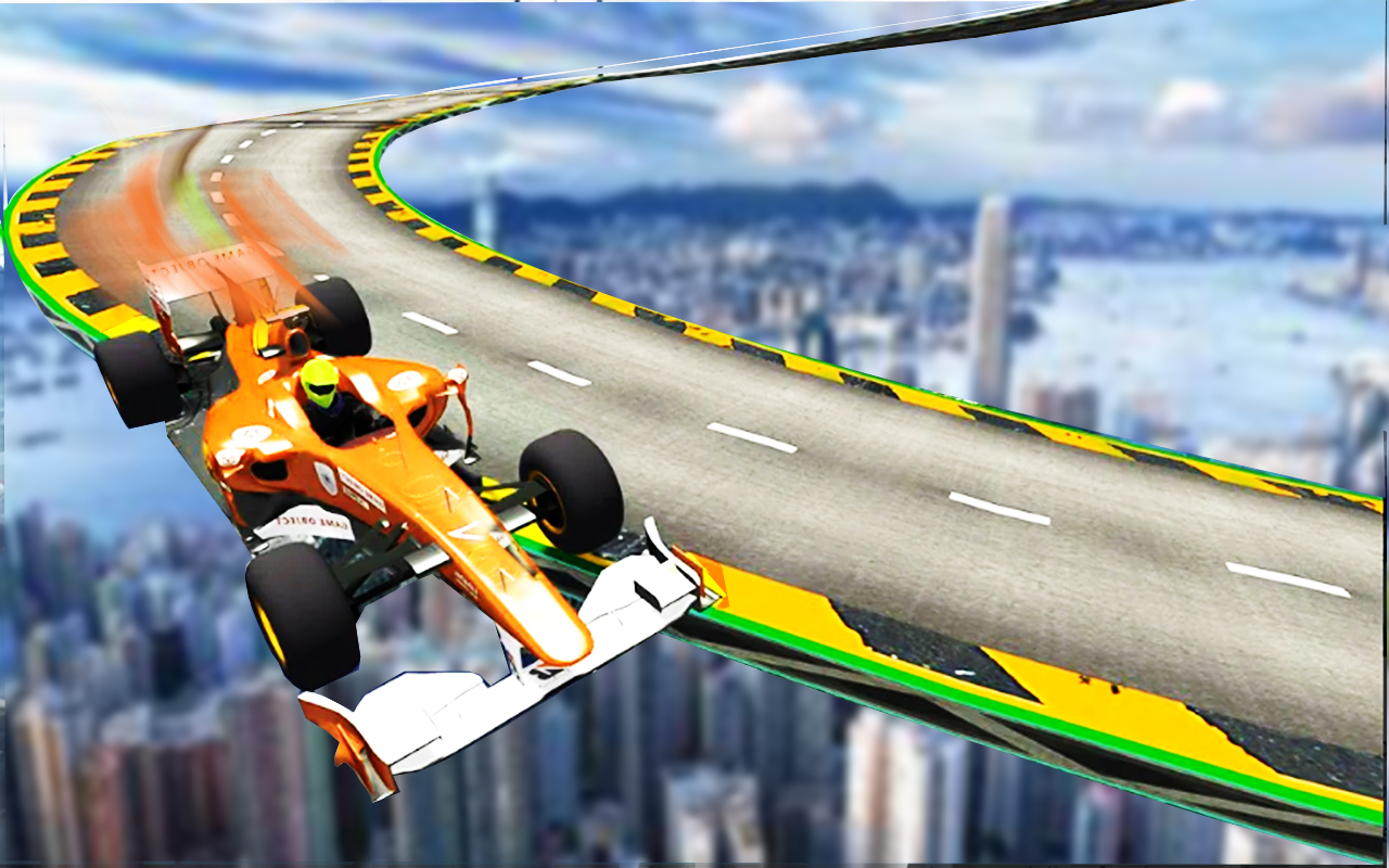 Formula Top Speed Racing Stunts on Bendy Mega Ramp 2 - App on the ...
