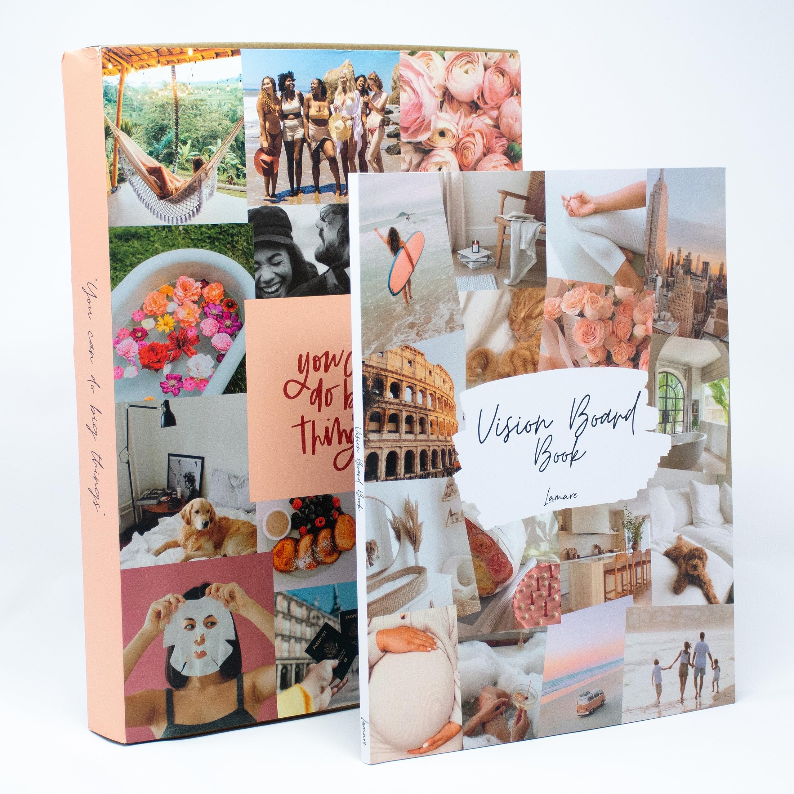 Amazon.com : Vision Board Book 3.0 & Vision Board Kit Bundle : Health ...