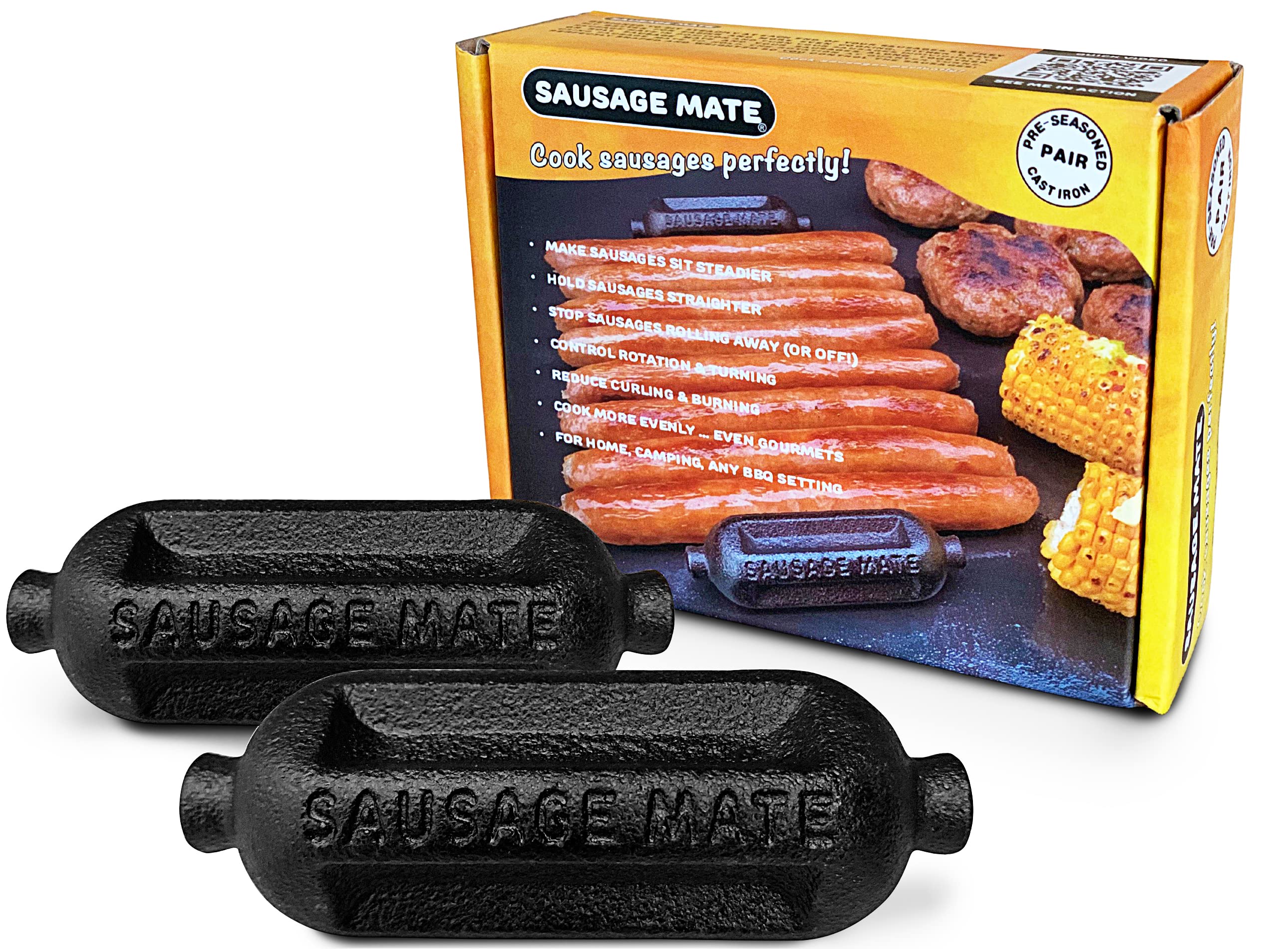 Amazon.com: SAUSAGE MATE - Cook Sausages Perfectly - Barbeque Grill ...