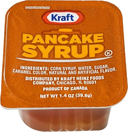 Kraft Maple Pancake Syrup, 1.4-Ounce Cups (Pack of 120) : Amazon.ca ...