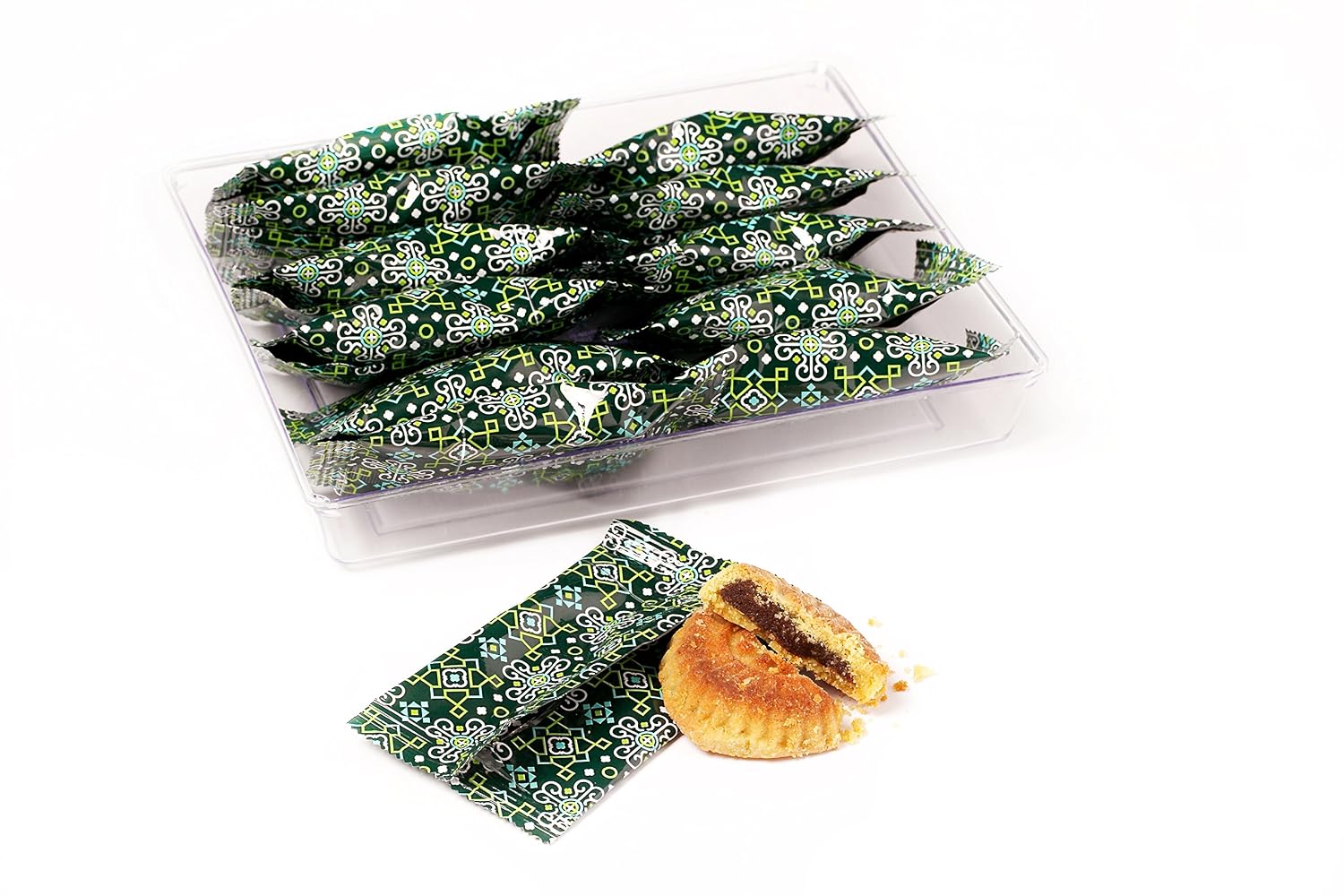 Amazon.com: Al Bohsali Maamoul Date Filled Shortbread Cookies – 12 Grab ...