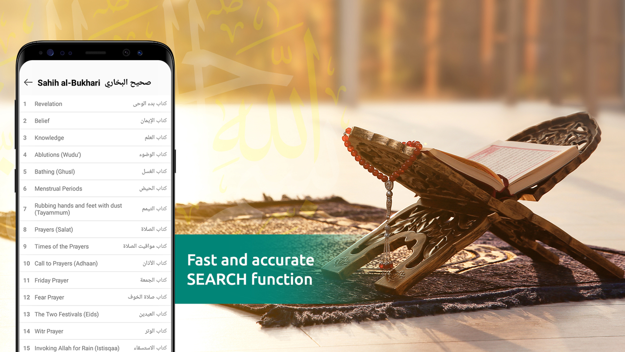 Hadith Books All-in-one - Islam Symbol Mohammed's Hadiths is a Great ...