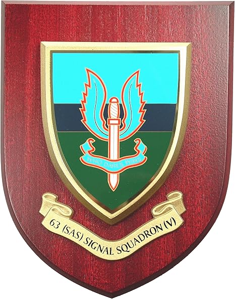 63 SAS Special Air Service Signal Squadron Wall / Mess Plaque : Amazon ...