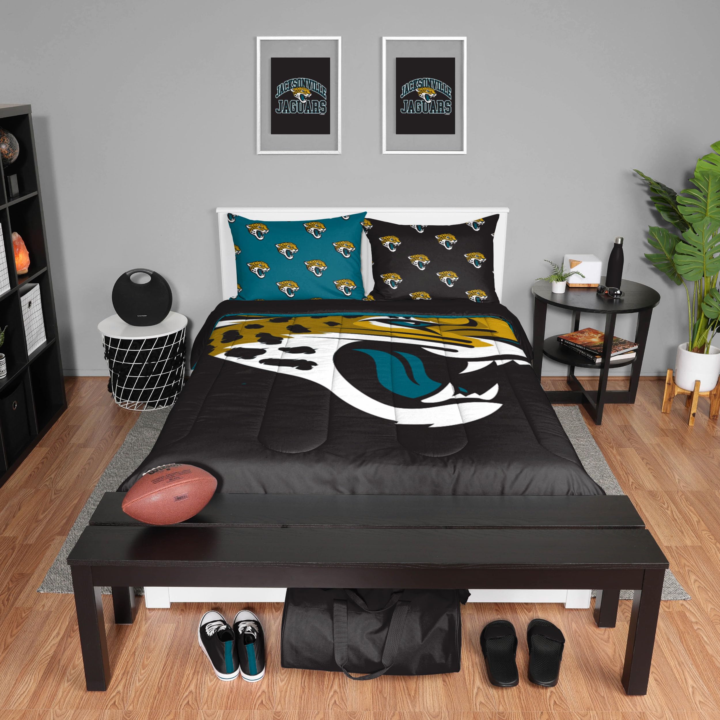 Snapklik.com : Miami Dolphins NFL Team Color Bed In A Bag Comforter ...